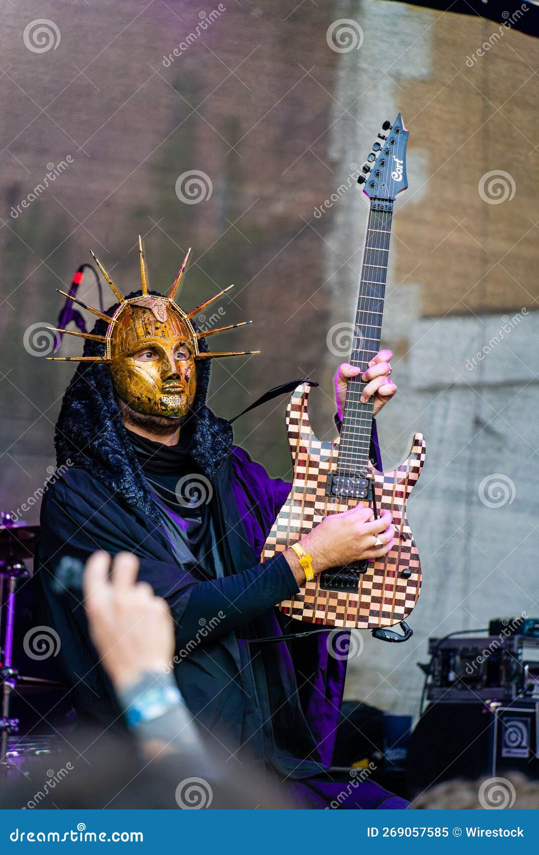 Imperial Triumphant Performing on Brutal Assault 2022 Editorial Image ...