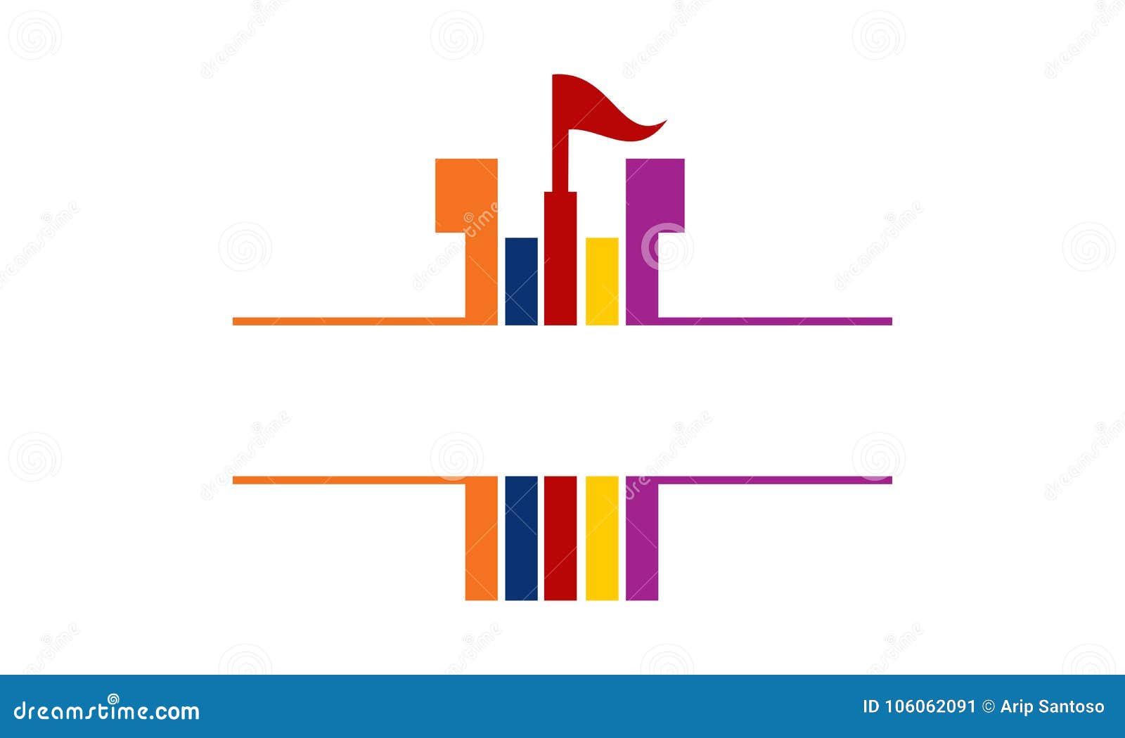 Imperio Logo Design Template En Blanco Ilustración del Vector ...