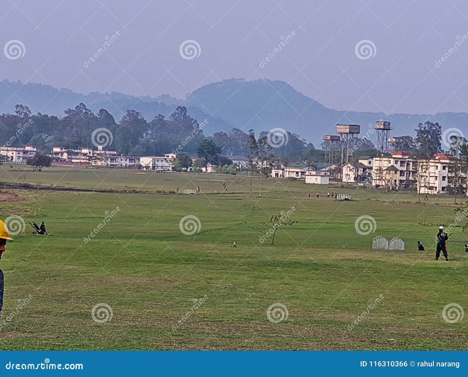 Golfing Time with Perfect Weather Stock Photo - Image of weather ...