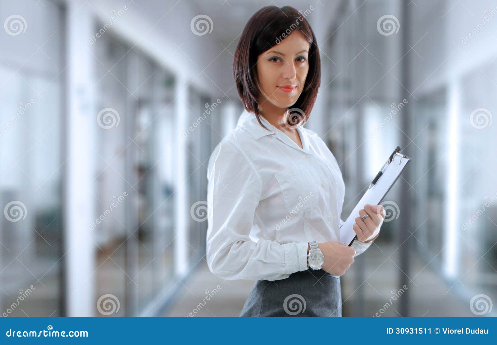 Impiegato di ufficio immagine stock. Immagine di azienda - 30931511