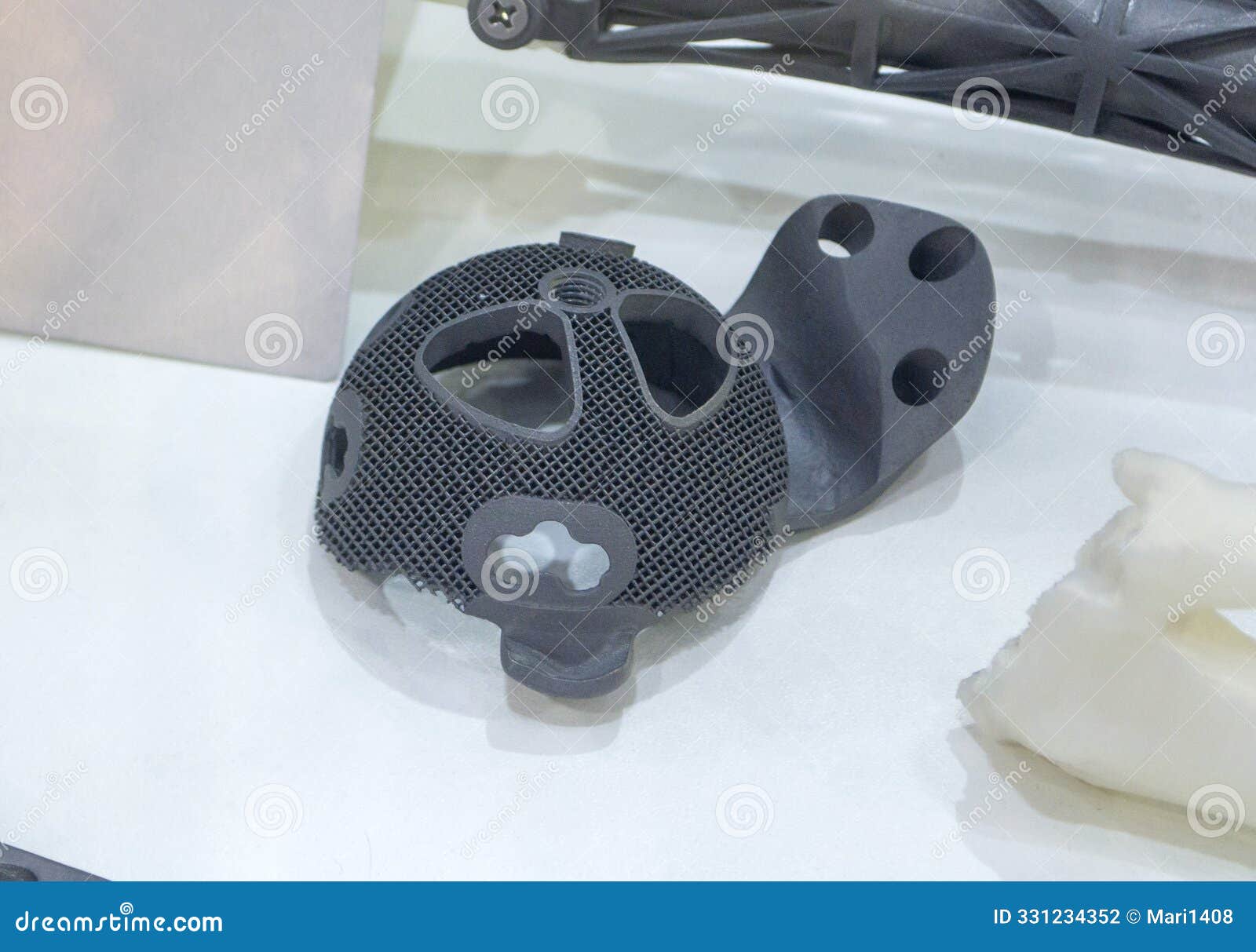 Implant of Joint Printed on a 3D Printer from Biocompatible Titanium ...