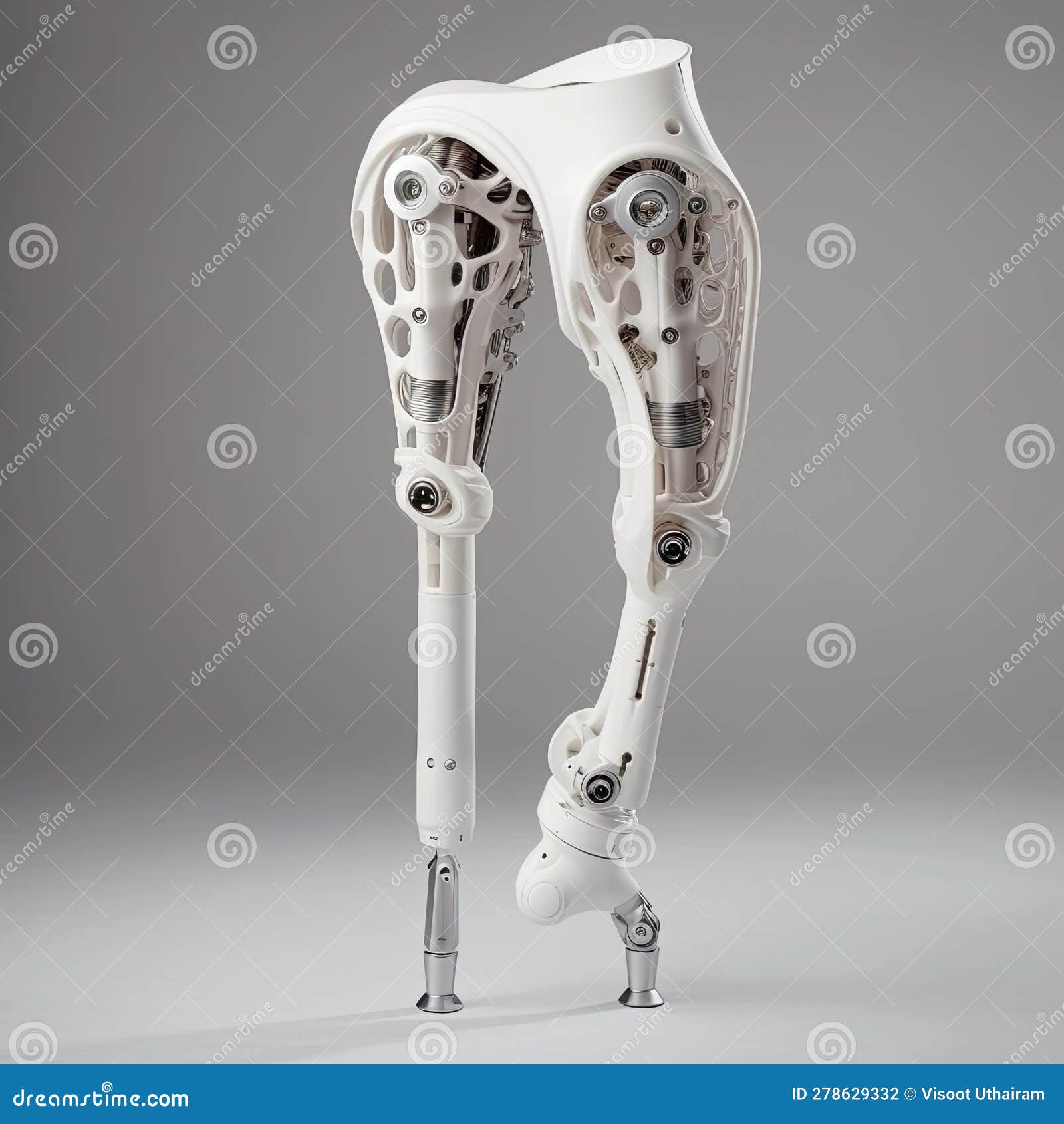 Implants Knee of Metal and Plastic,the Knee Prosthesis Replaces the ...