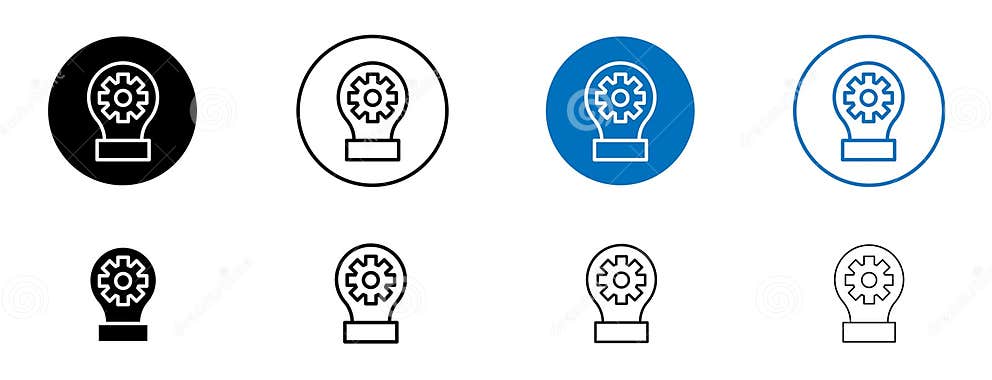 Implement icon vector stock illustration. Illustration of technician ...