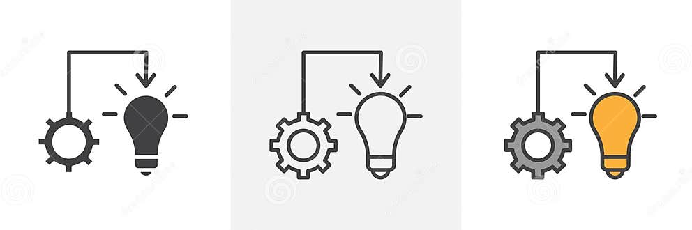 Implement icon vector stock illustration. Illustration of gear - 348468792