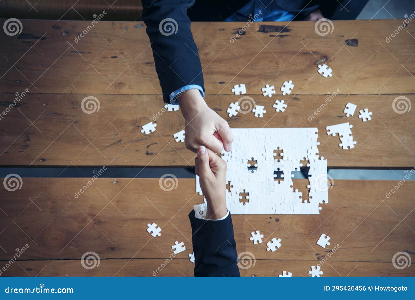 Implement Puzzle Improve Communication Solve Synergy Organize Team ...