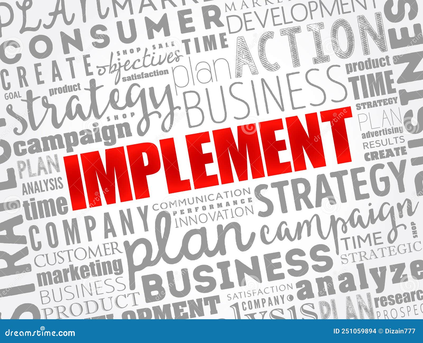 Implement Word On White Stock Image | CartoonDealer.com #307444891 Implement Word On White Stock Image | CartoonDealer.com #307444891
