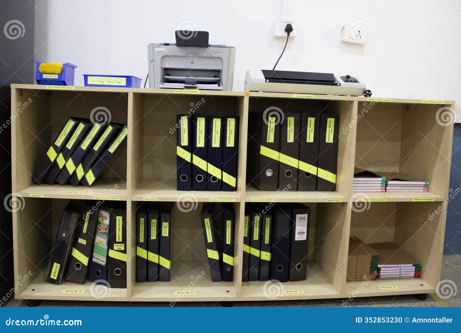 Implementation of LEAN 5S at the Office Stock Photo - Image of ...