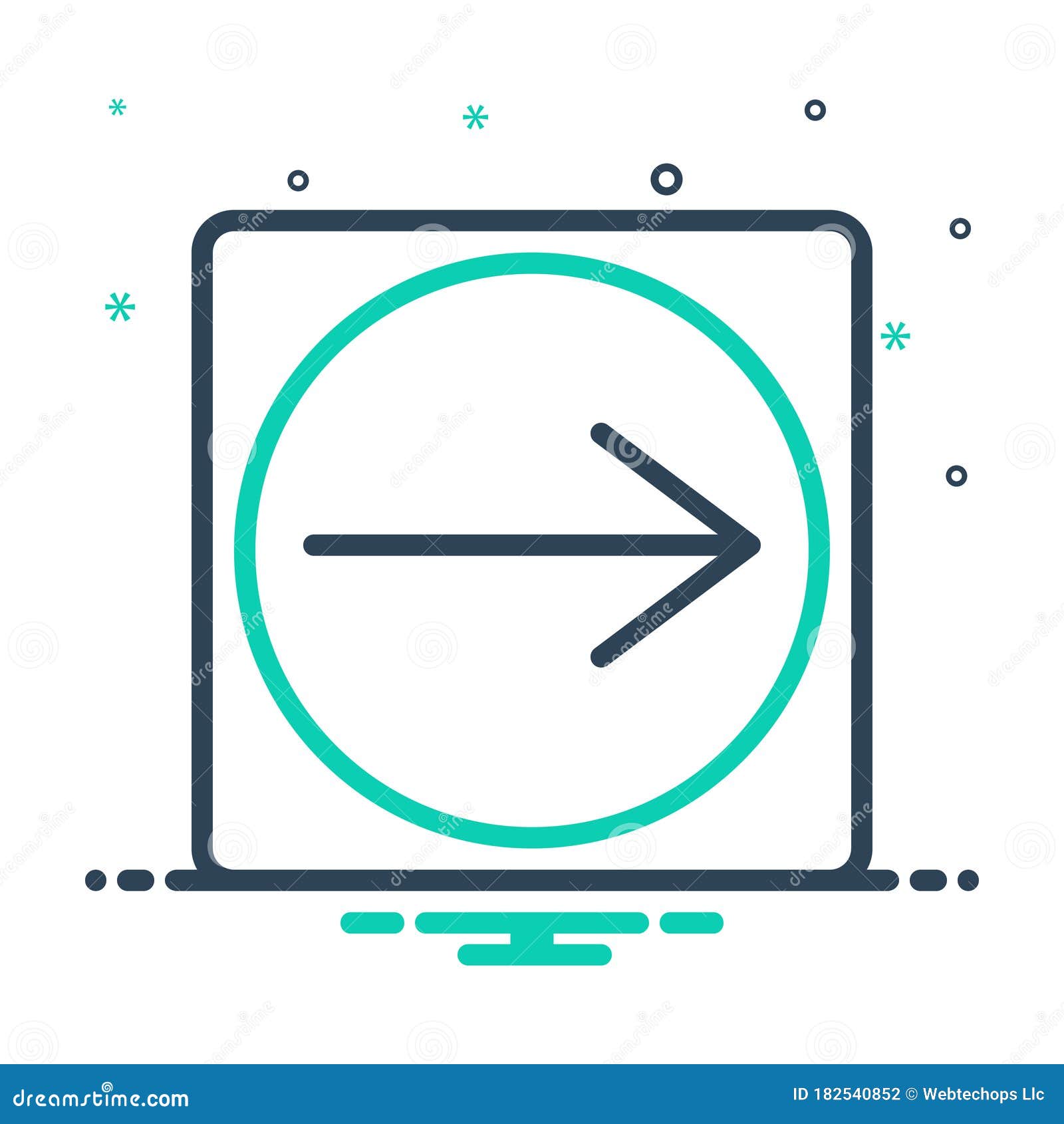 Mix Icon for Implication, Conclusion and Connotation Stock Vector ...