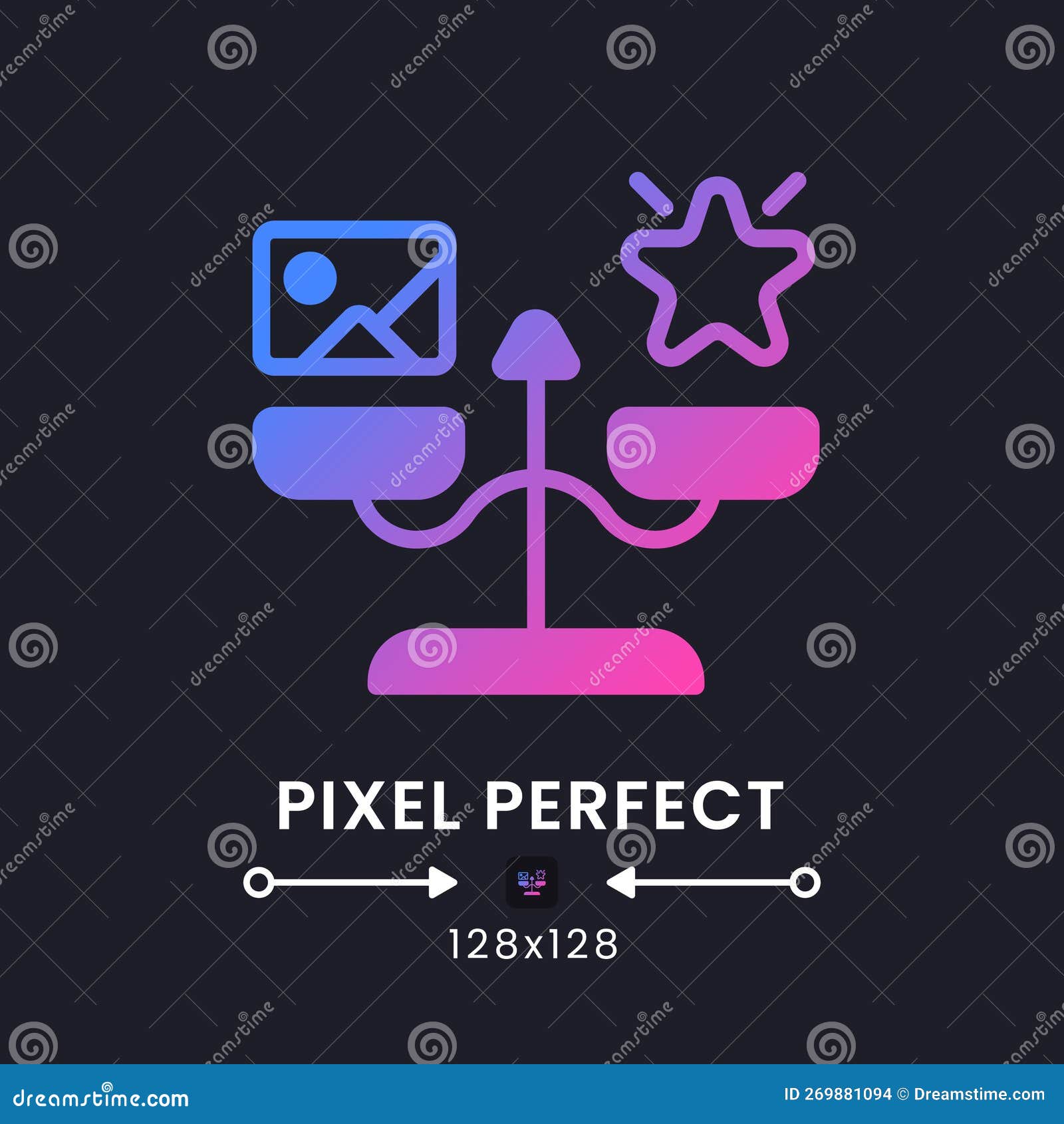 Implicit Association Testing Purple Solid Gradient Desktop Icon on ... Implicit Association Testing Purple Solid Gradient Desktop Icon on ...