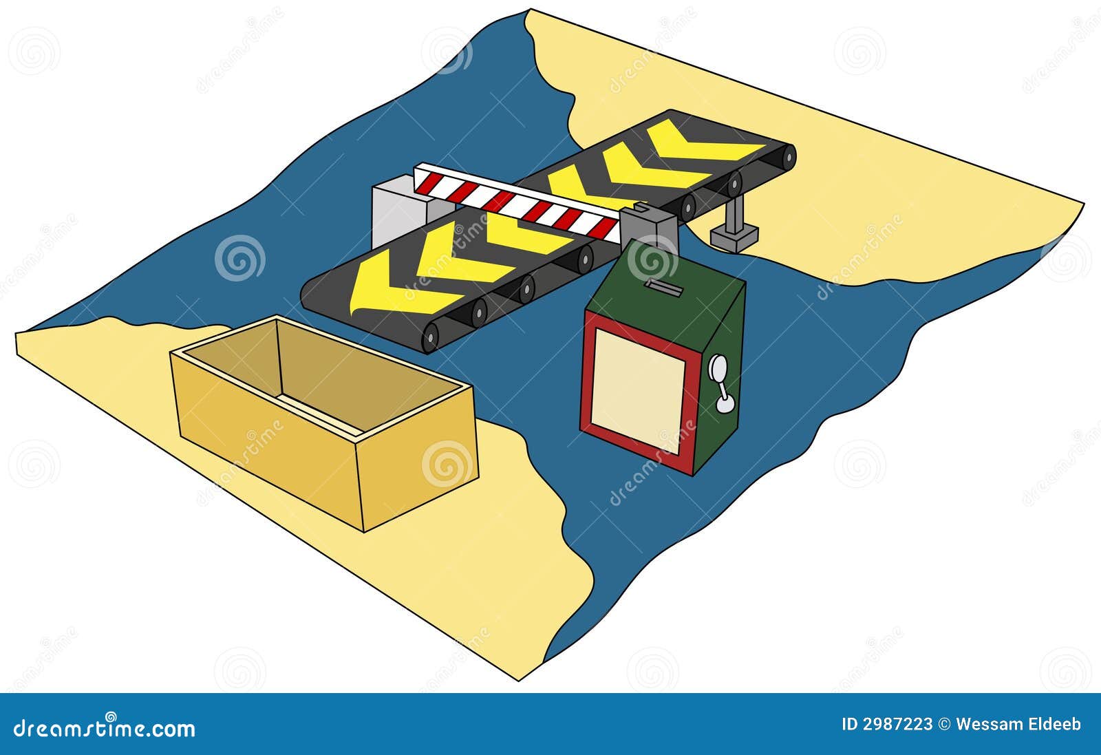 Import & Export Duty stock vector. Illustration of shipping - 2987223