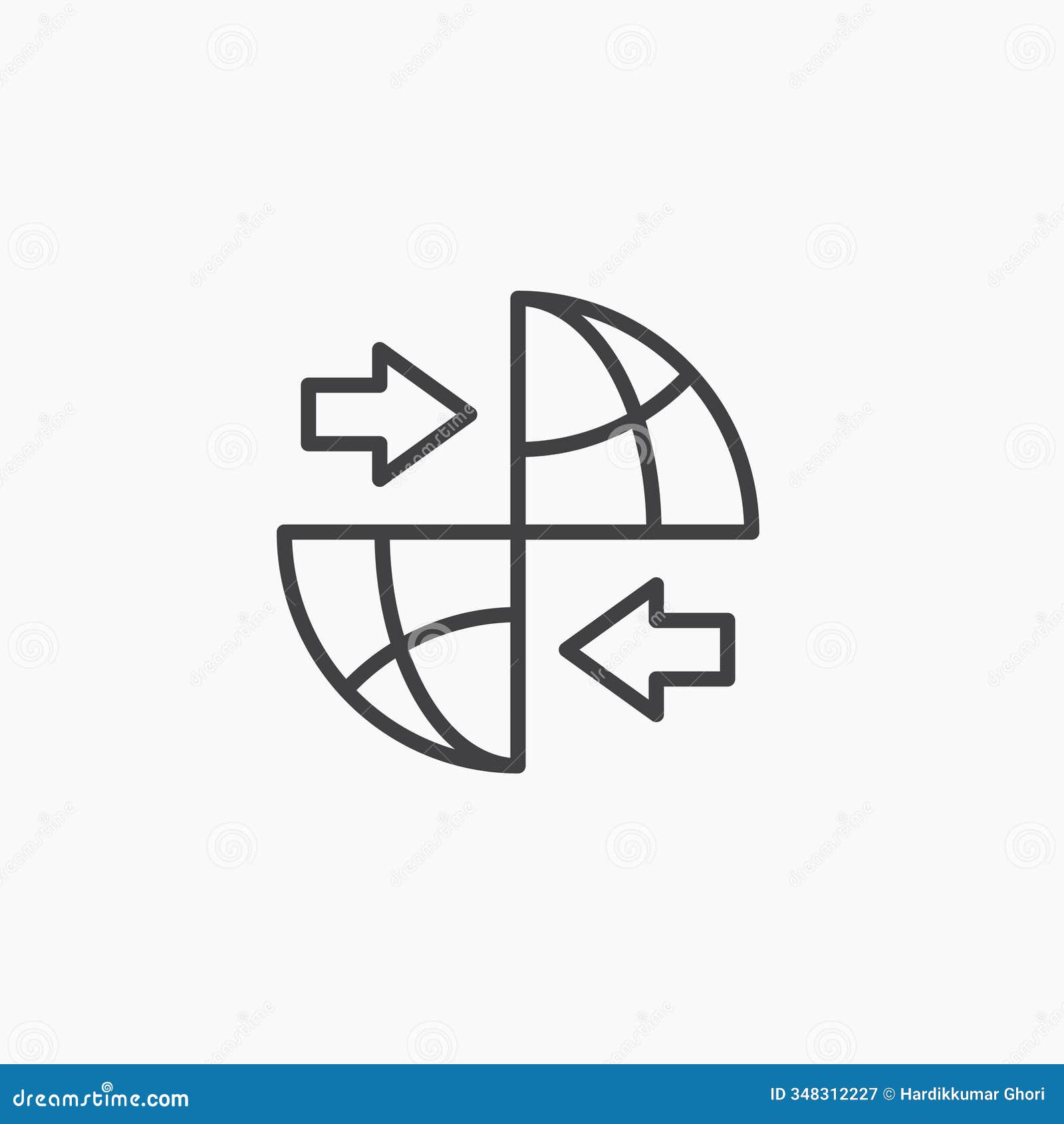 Import and Export Icon Vector Stock Vector - Illustration of icon ...