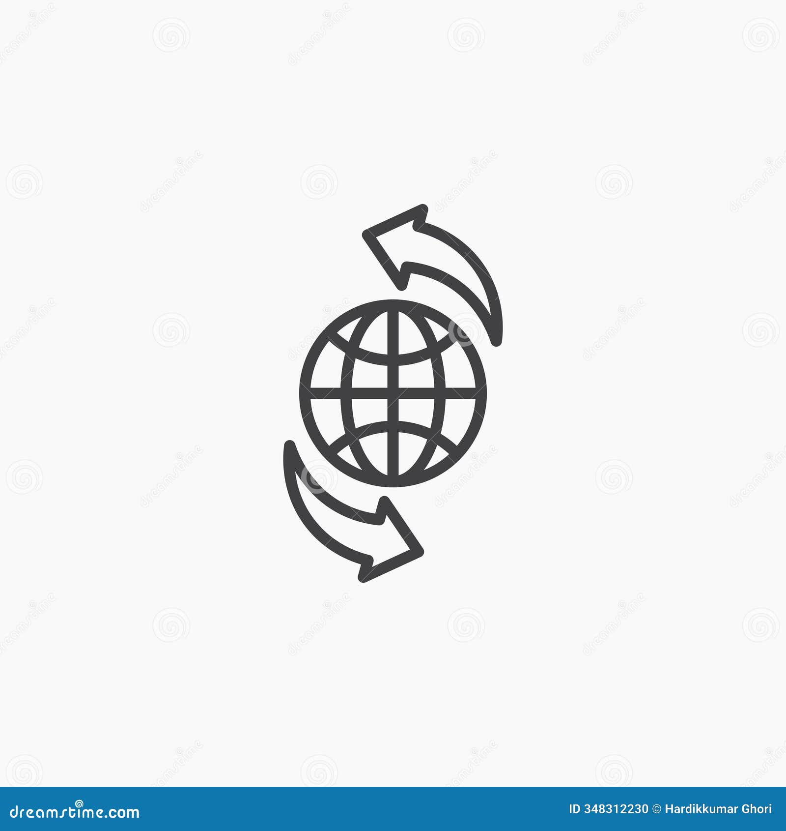 Import export icon vector stock vector. Illustration of delivery ...