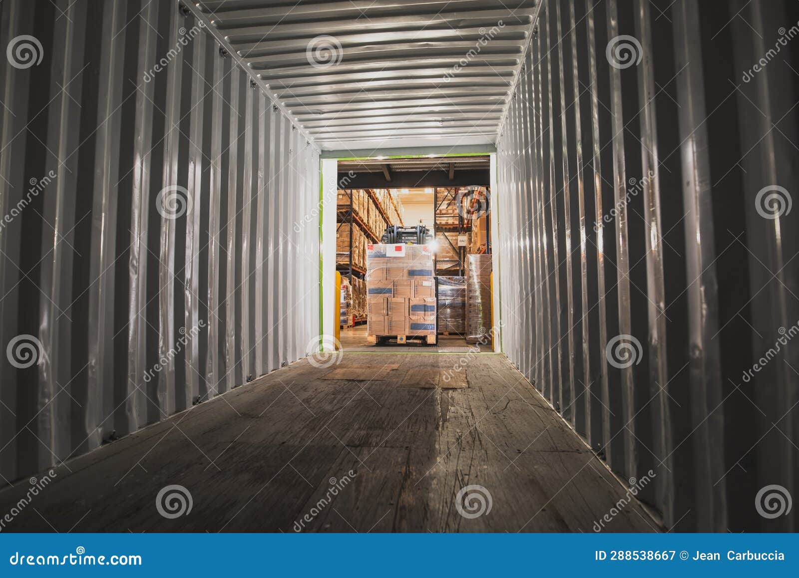 Containers Boxes for Cargo Ship Stock Image - Image of commercial ...