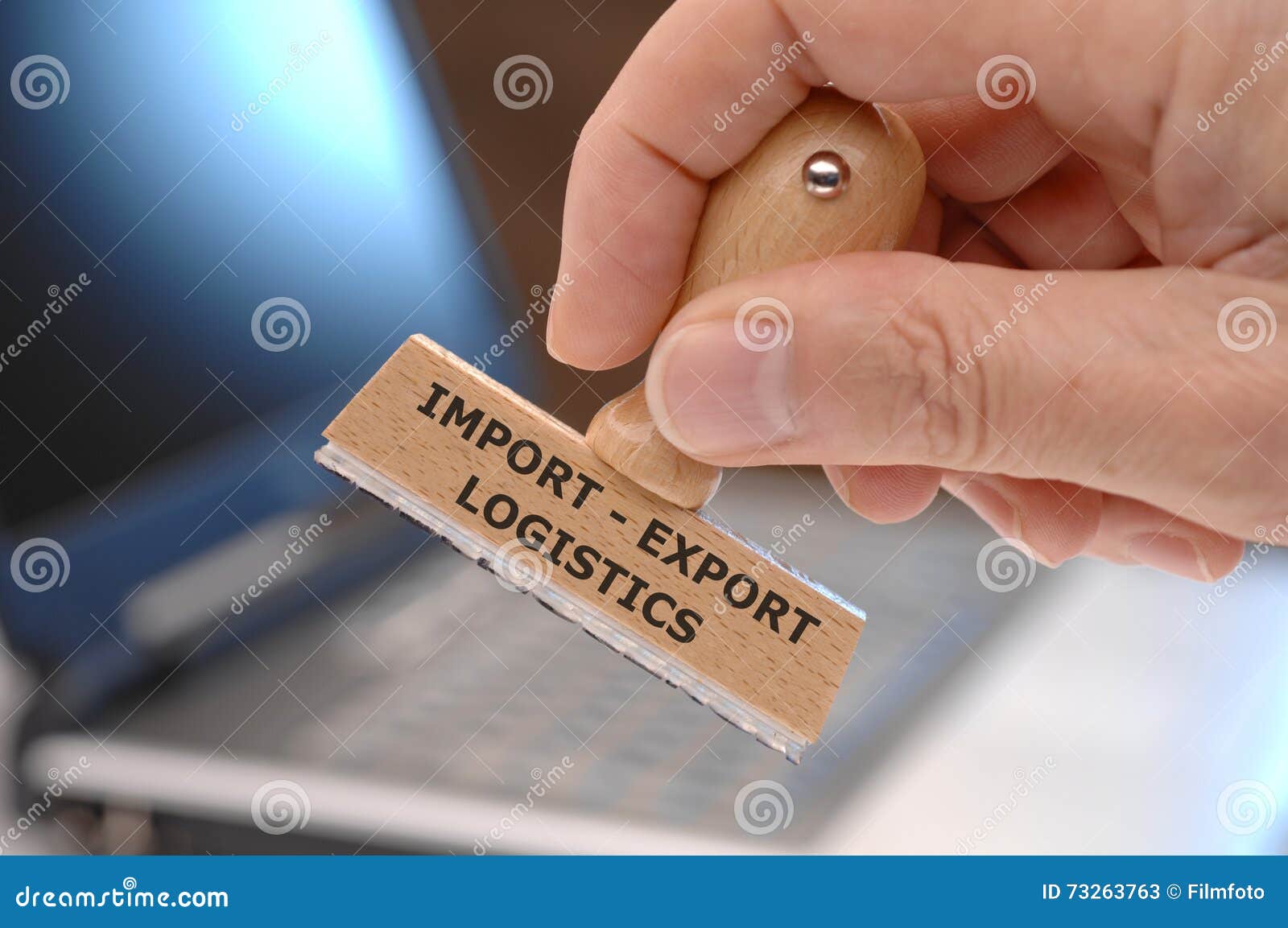 Import-export Logistik stockbild. Bild von pfosten, wirtschaftlichkeit ...