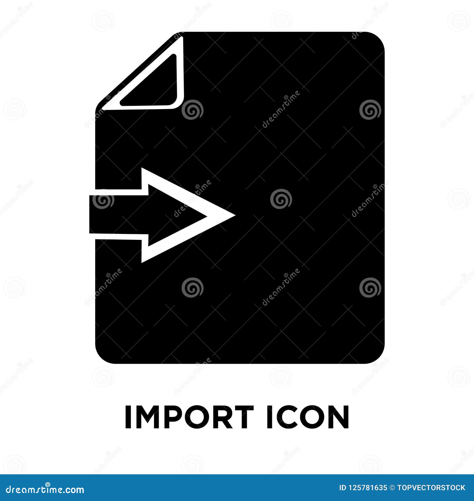 Import Icon Vector Isolated on White Background, Logo Concept of Stock ... Import Icon Vector Isolated on White Background, Logo Concept of Stock ...