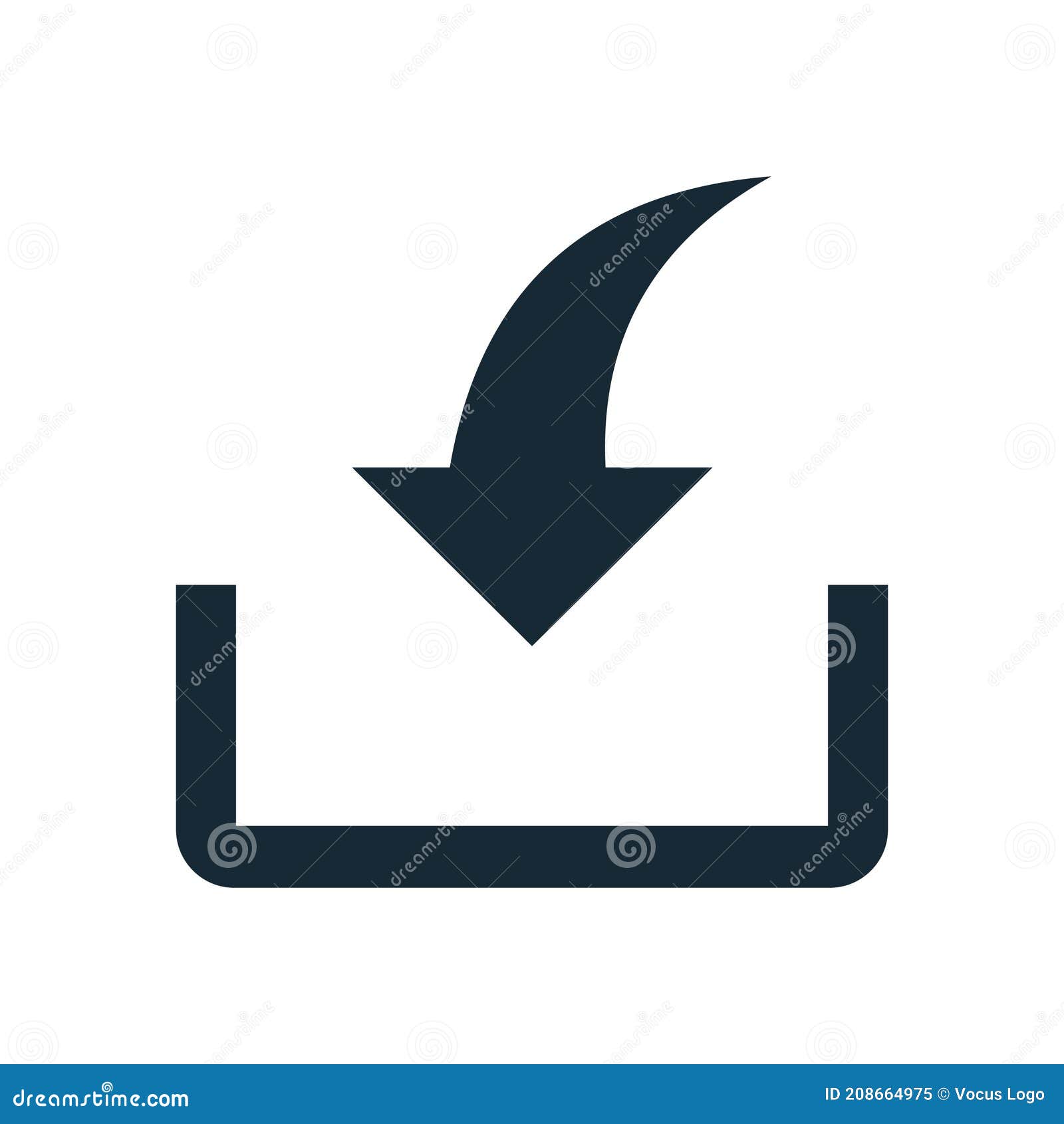 Import Icon Vector Logo Template Stock Vector - Illustration of company ...