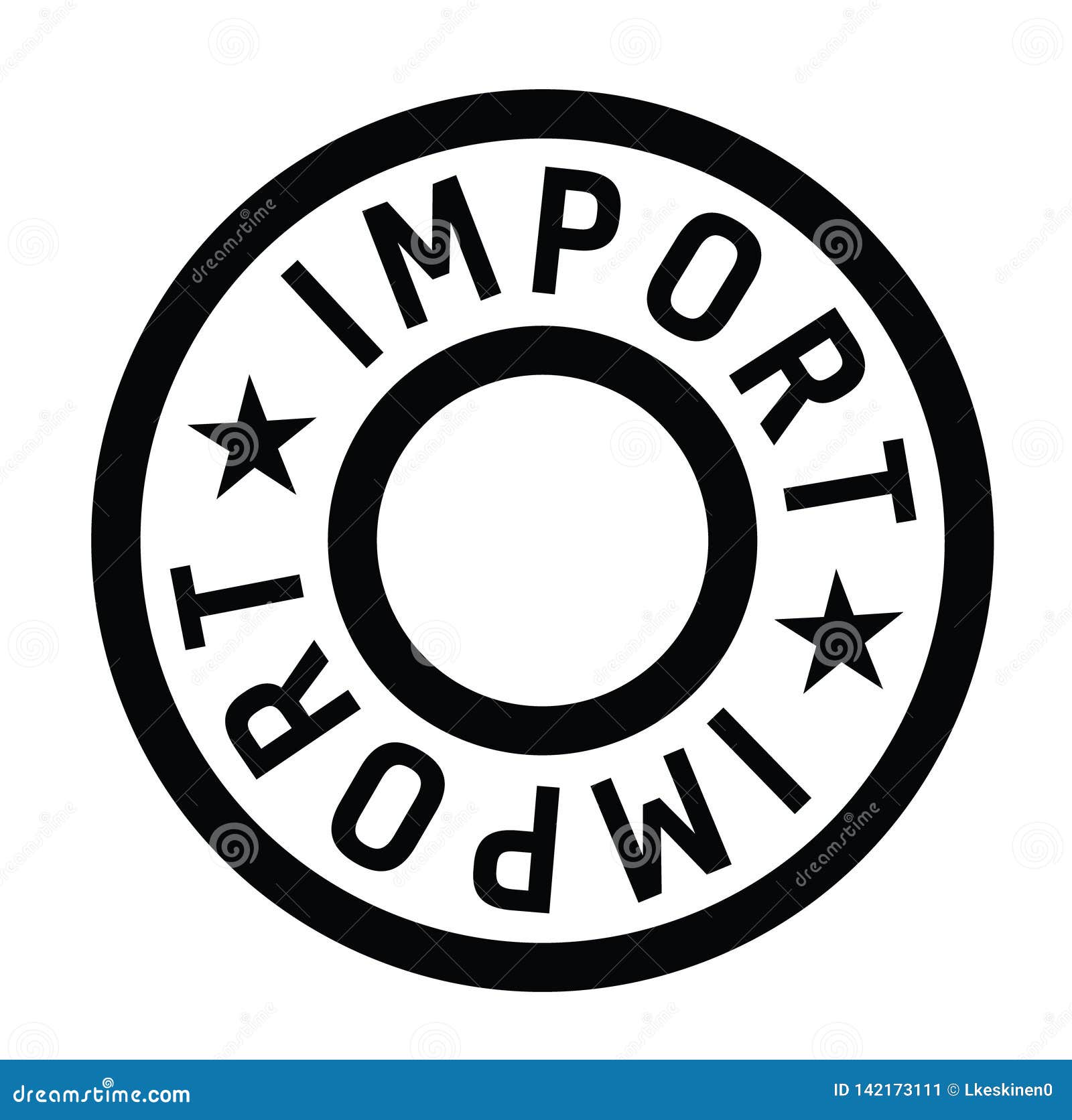 Import Stamp Rubber Grunge Royalty-Free Stock Photo | CartoonDealer.com ...