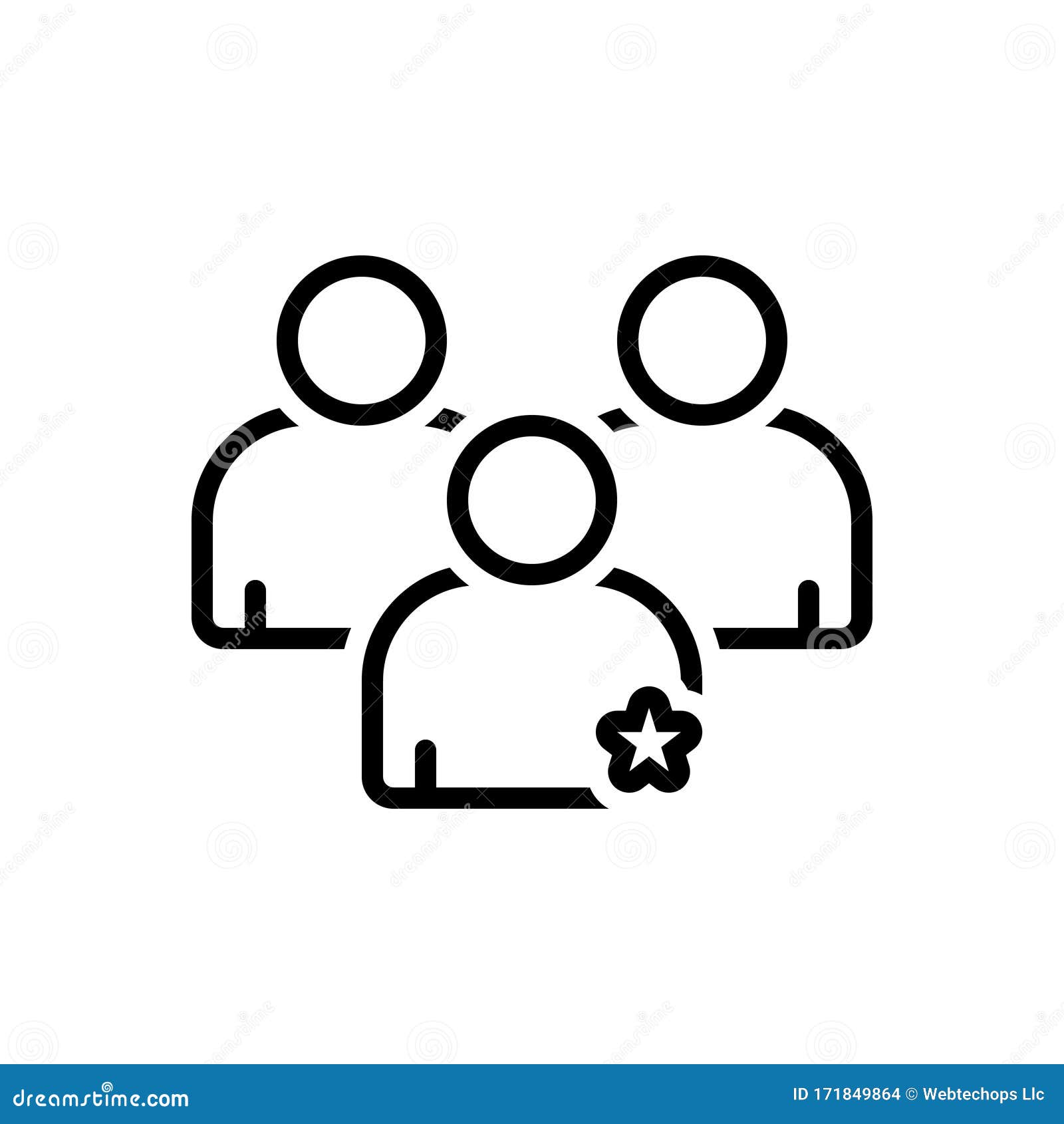 Black Line Icon for Importance, Weightage and Usefulness Stock Vector ...