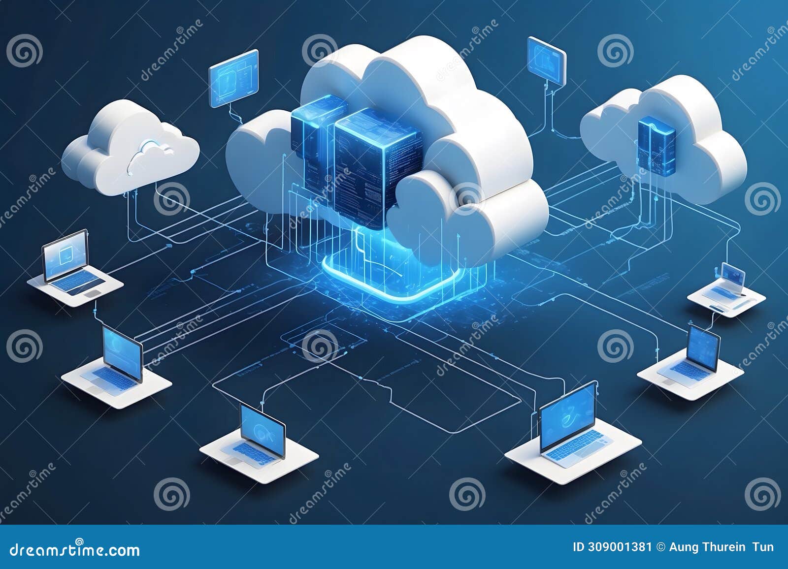 The Importance of Remote Data Storage and Its Significance Stock ...