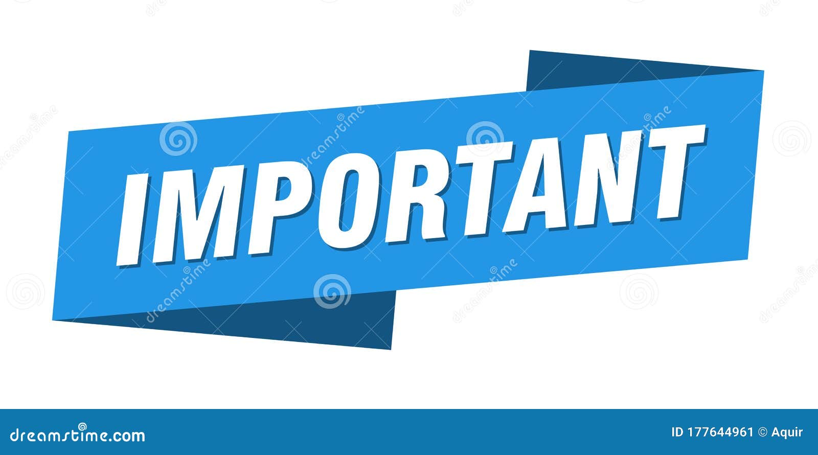 Important Banner Template. Important Ribbon Label. Vector Illustration ... Important Banner Template. Important Ribbon Label. Vector Illustration ...