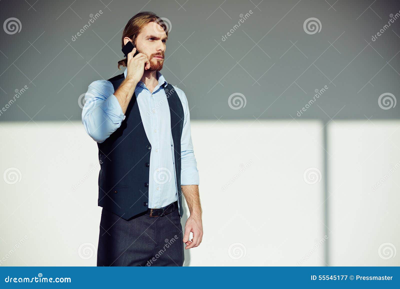 Important call stock image. Image of communication, young - 55545177