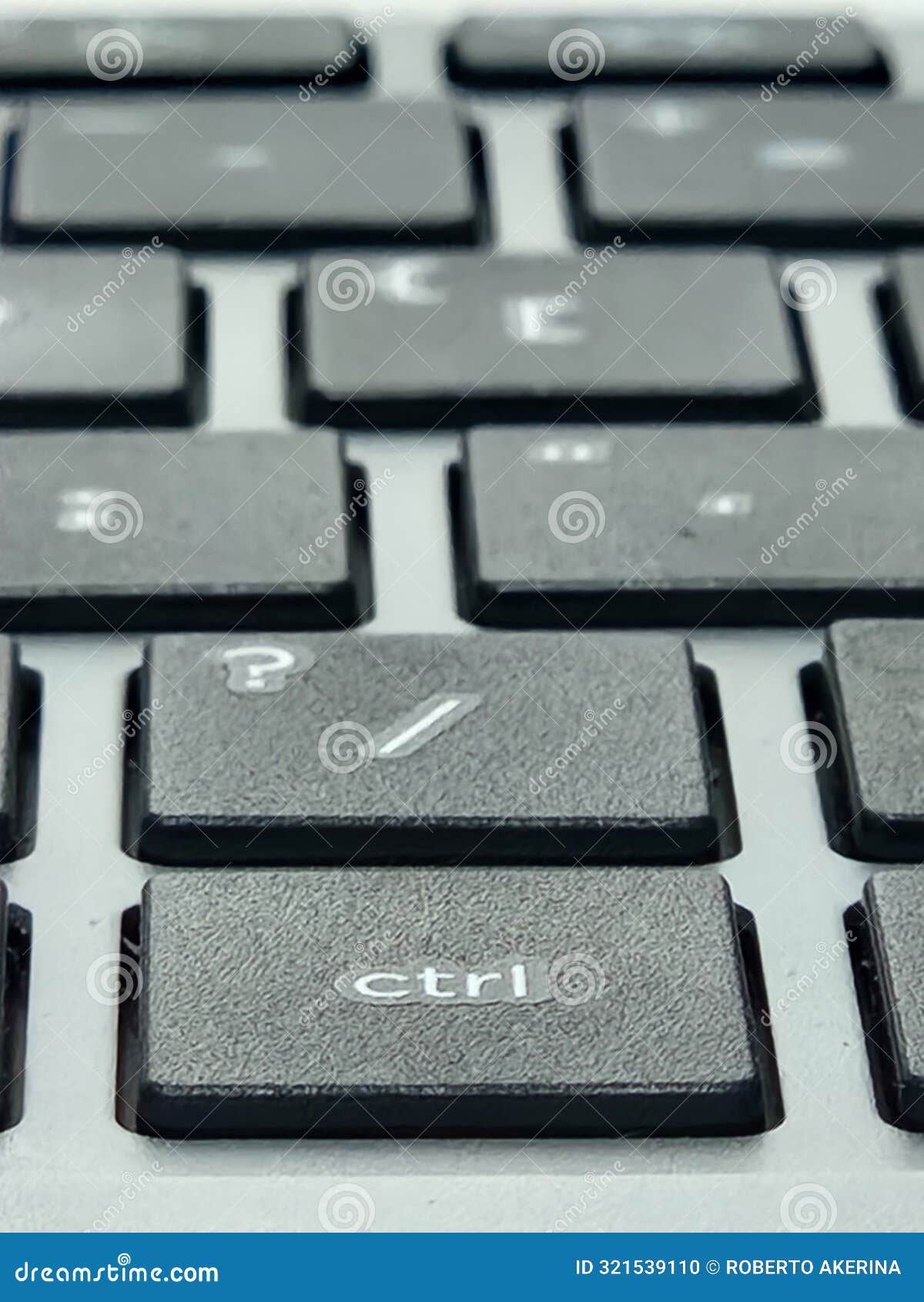 Important Key on the Genius Keyboard in Order Task Stock Photo - Image ...