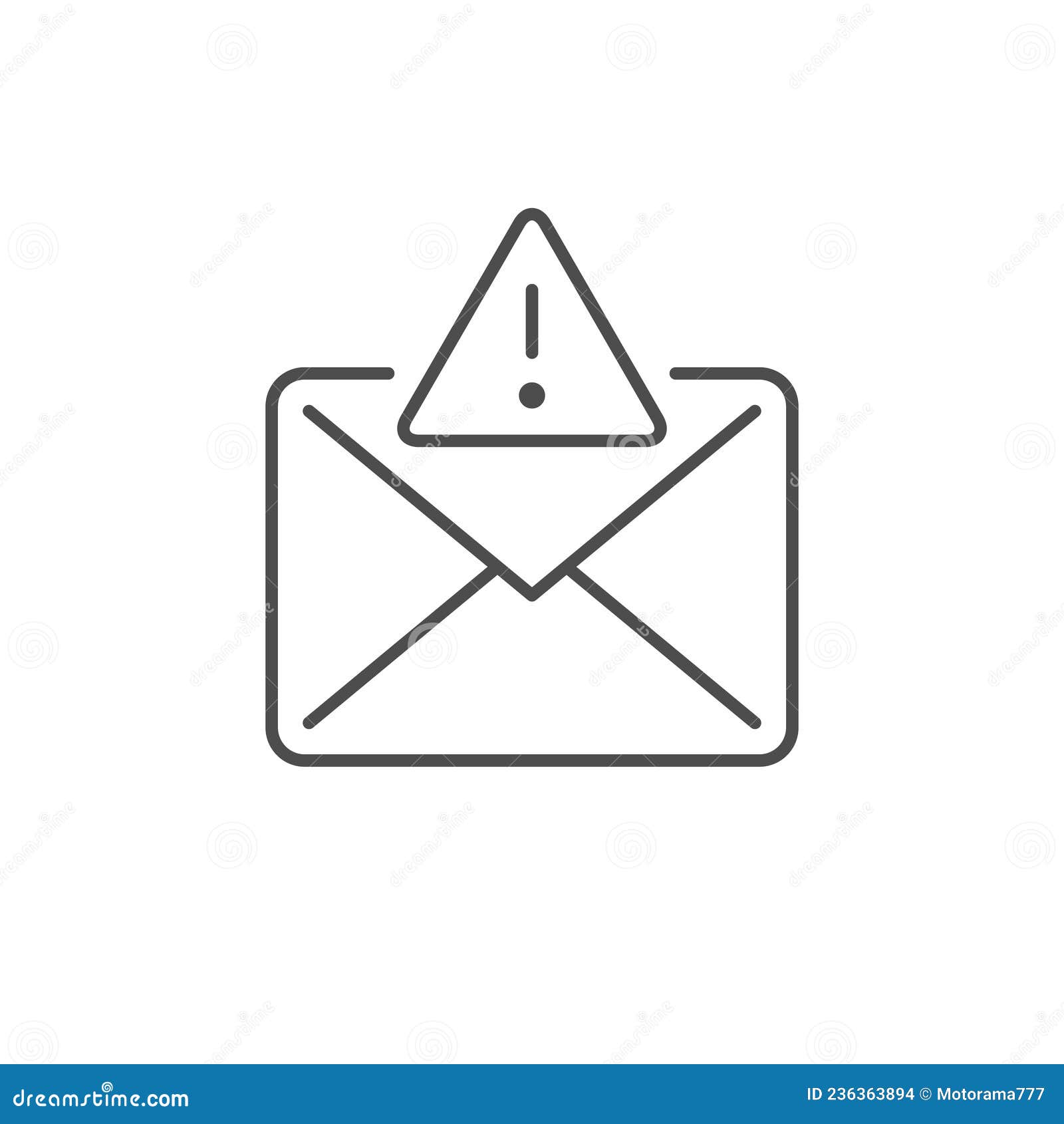 Important Mail Icon Vector | CartoonDealer.com #108081124