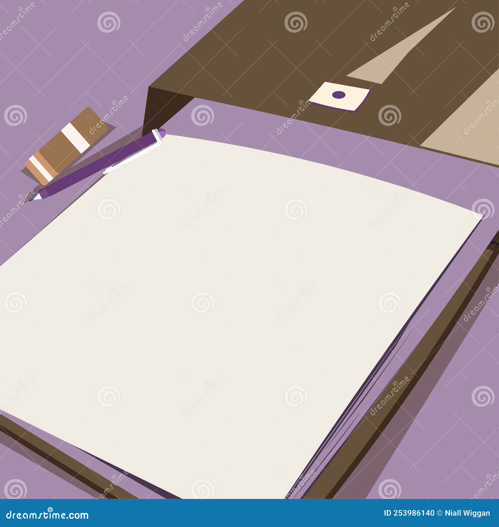 Important Message Written on Note on Desk with Pencil and Rubber ...