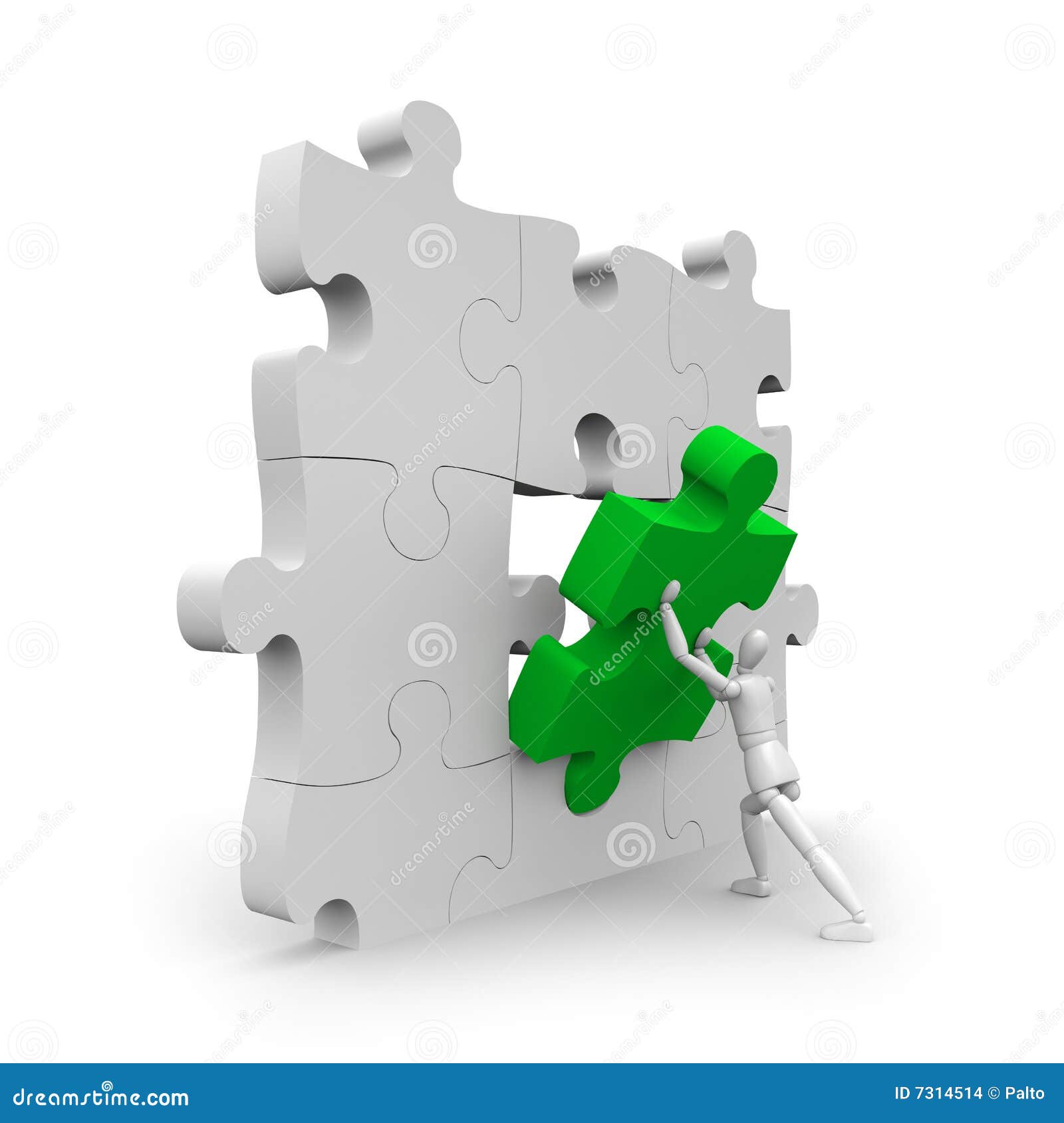 The important part stock illustration. Illustration of connection - 7314514