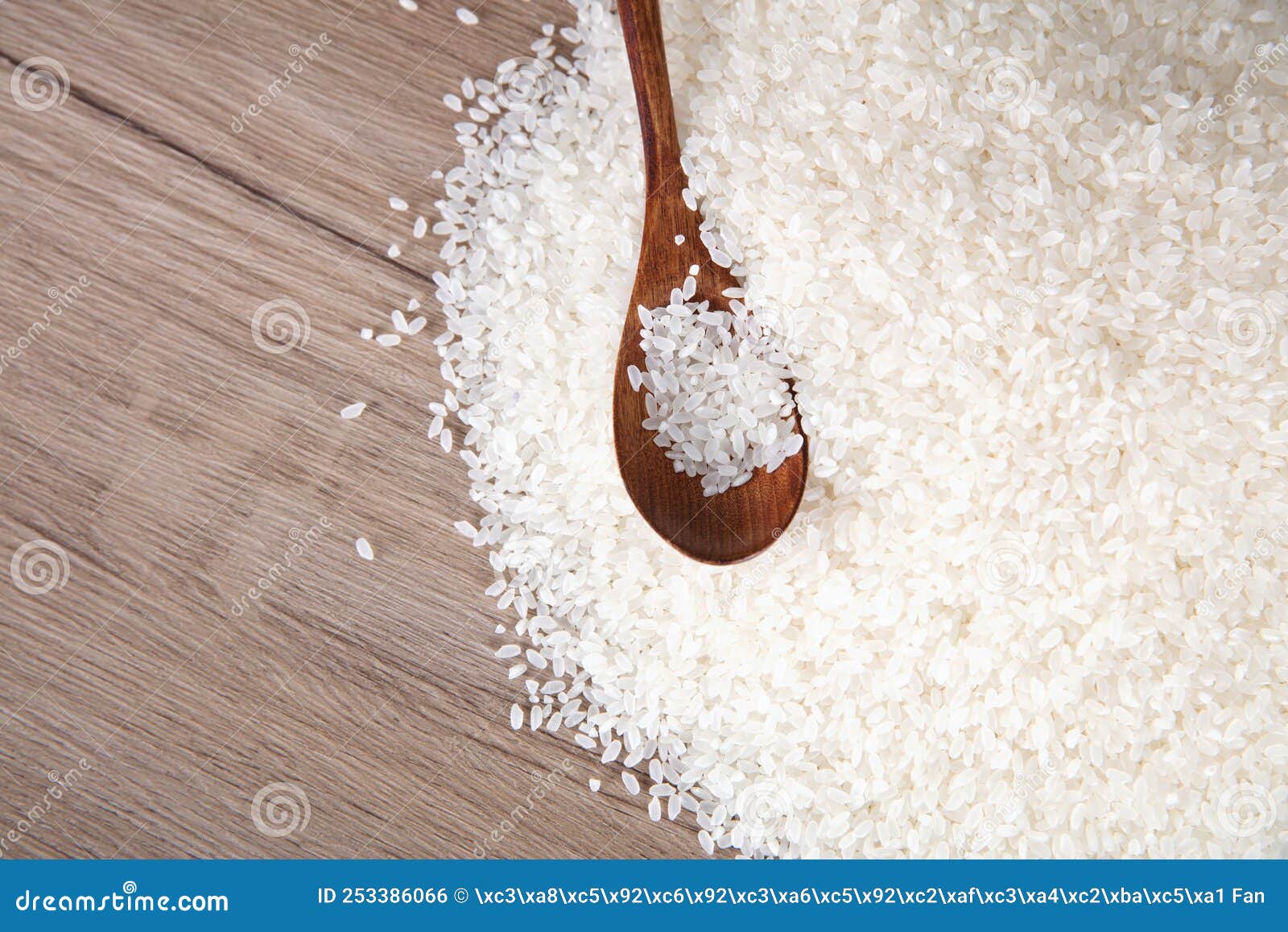 Important Ration Rice on Table Stock Photo - Image of rice, livelihood ...