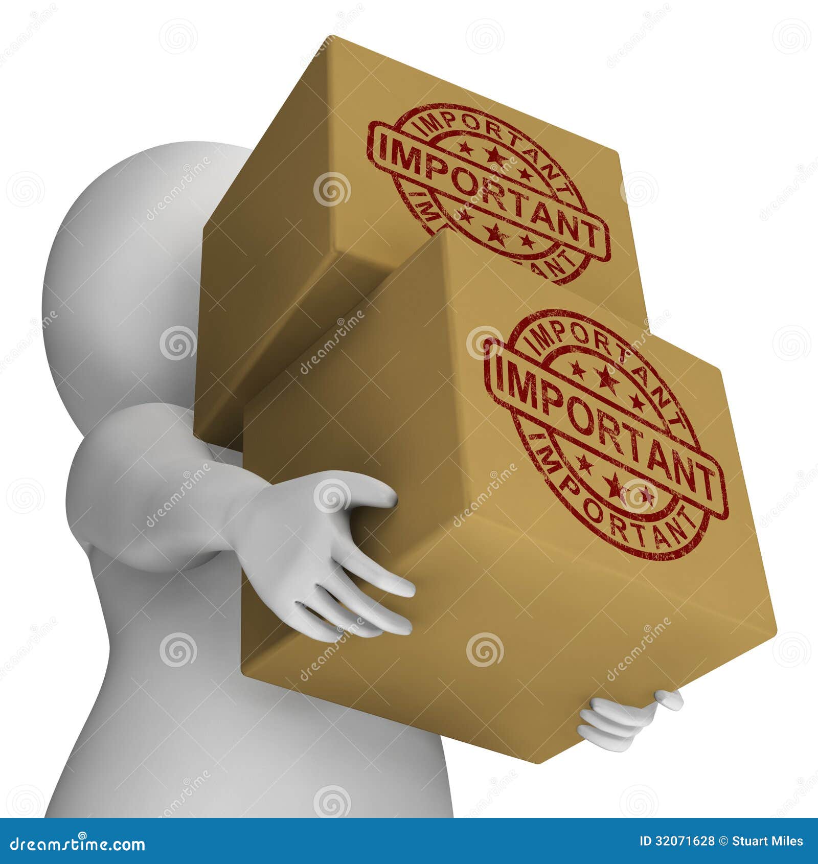 Important Stamp Vector Illustration | CartoonDealer.com #7728902