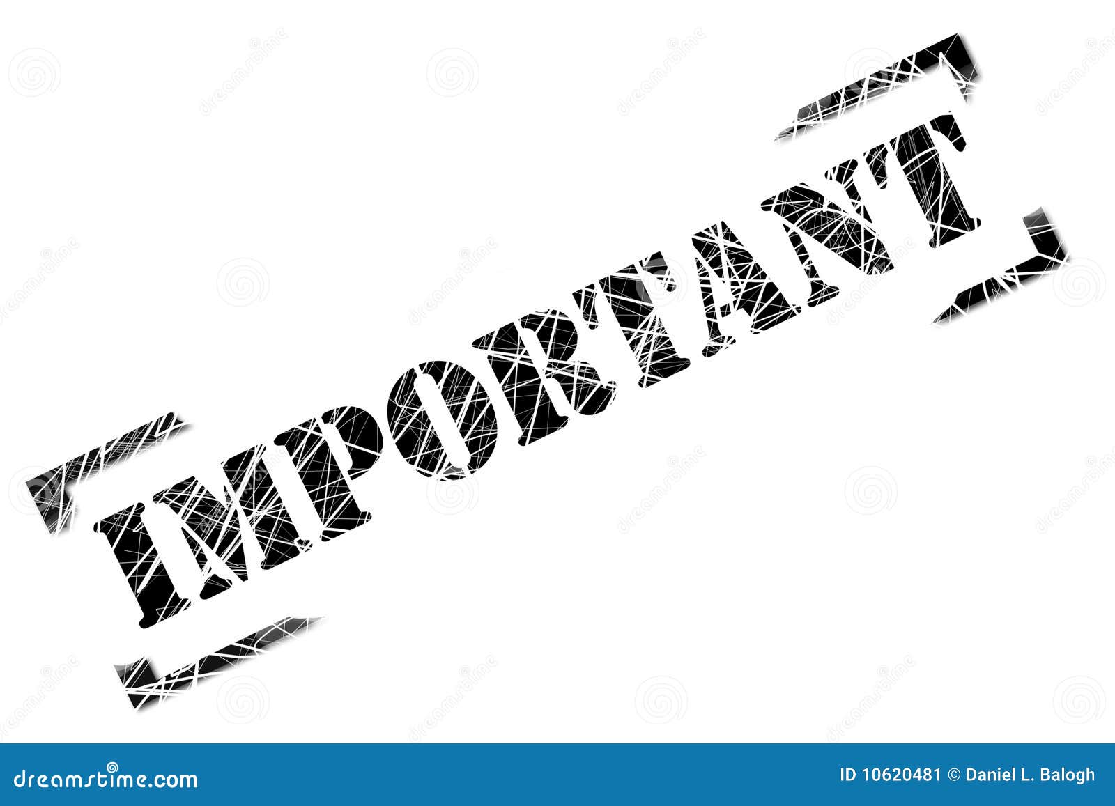 Important Stamp Isolated stock illustration. Illustration of isolated ...