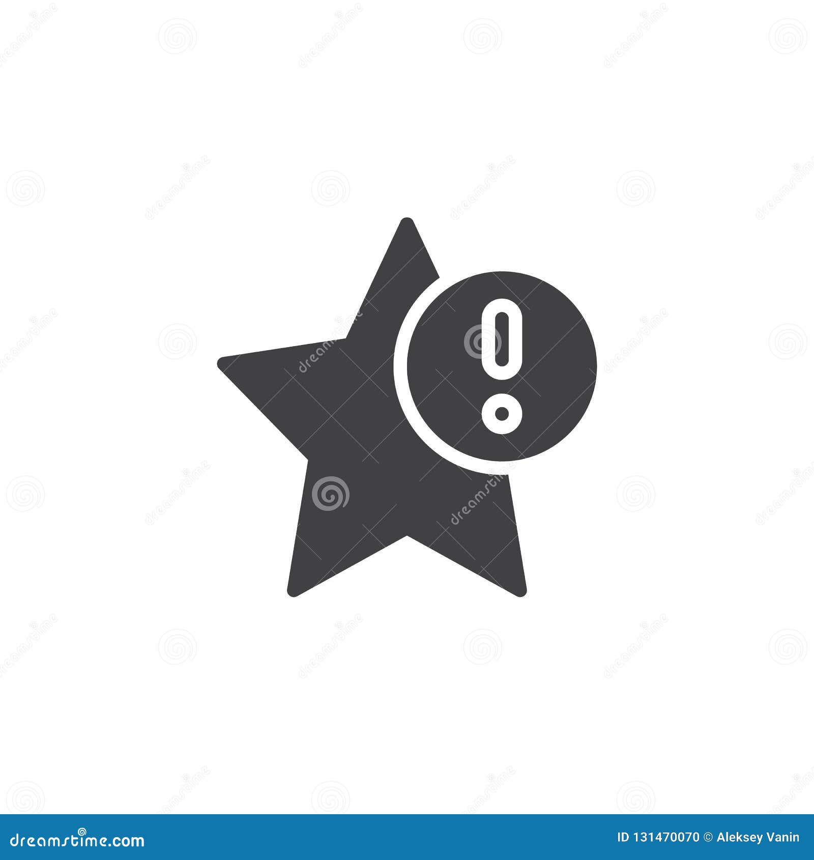 Important Star Bookmark Vector Icon Stock Vector - Illustration of ...