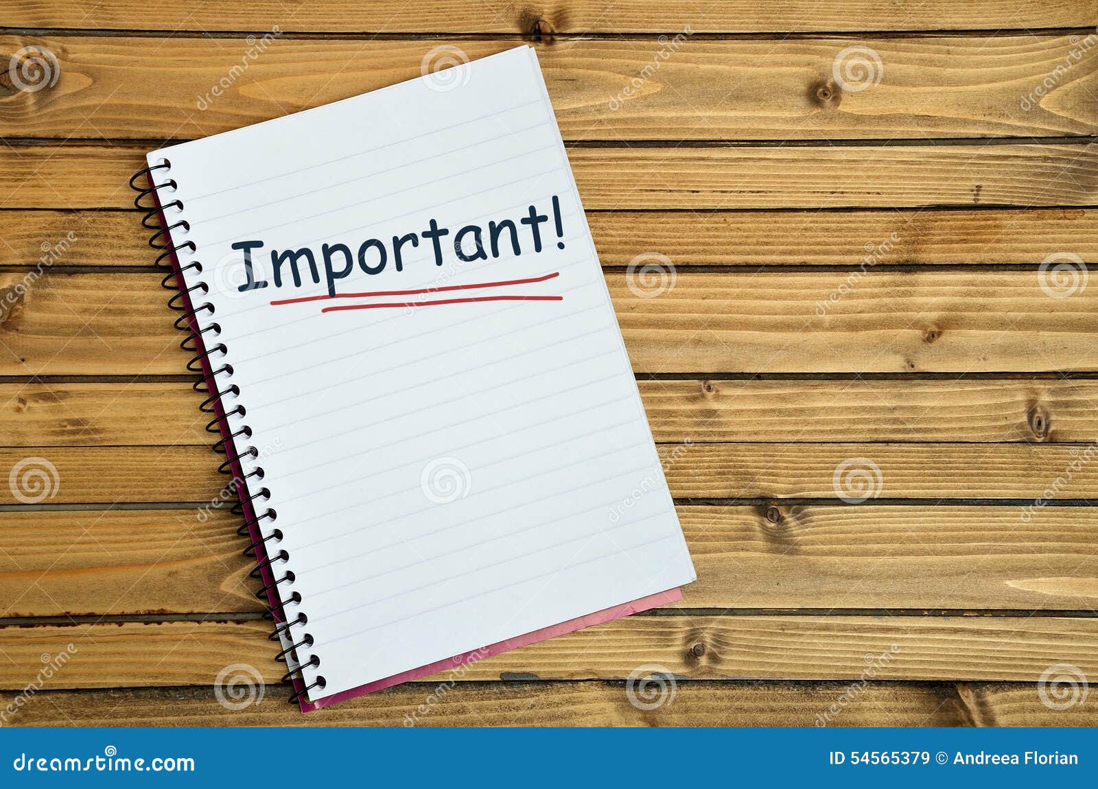 Important word stock image. Image of intention, object - 54565379