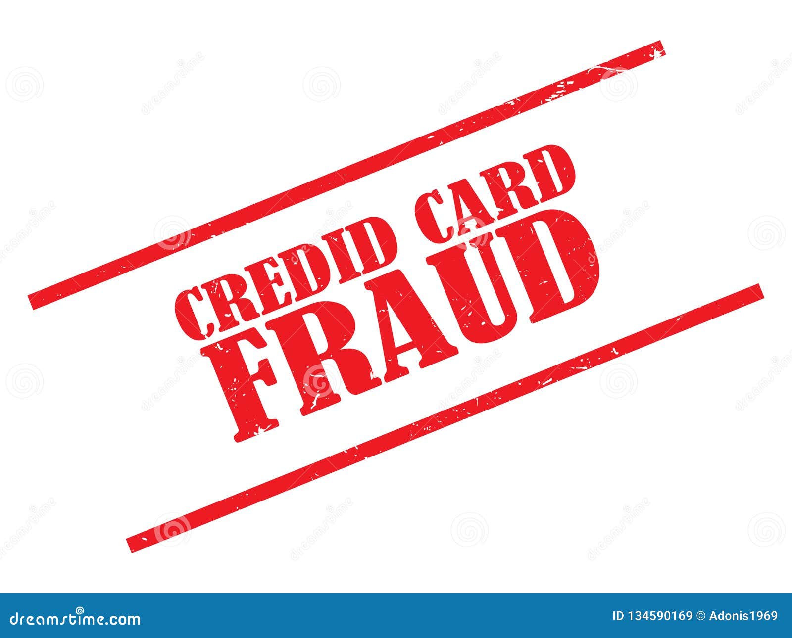Credit card fraud stamp stock illustration. Illustration of criminal ...