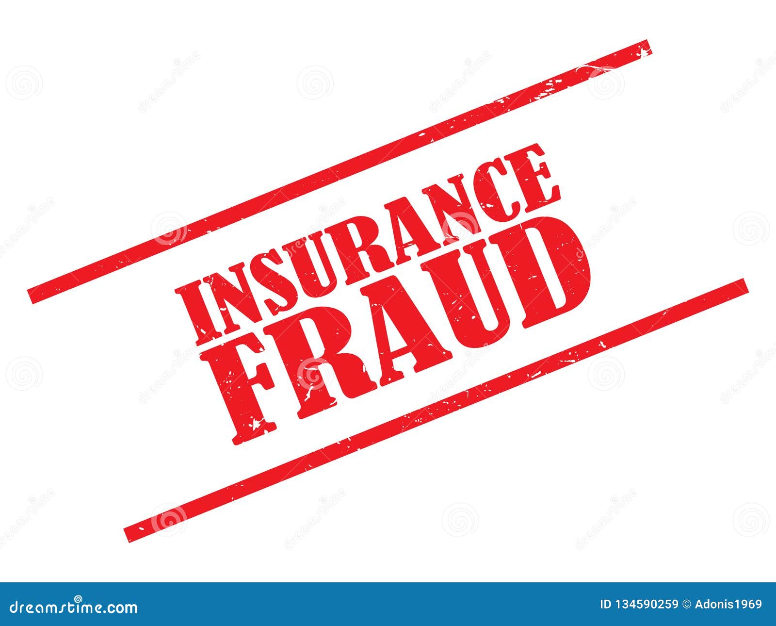 Insurance fraud stamp stock illustration. Illustration of insurance ...