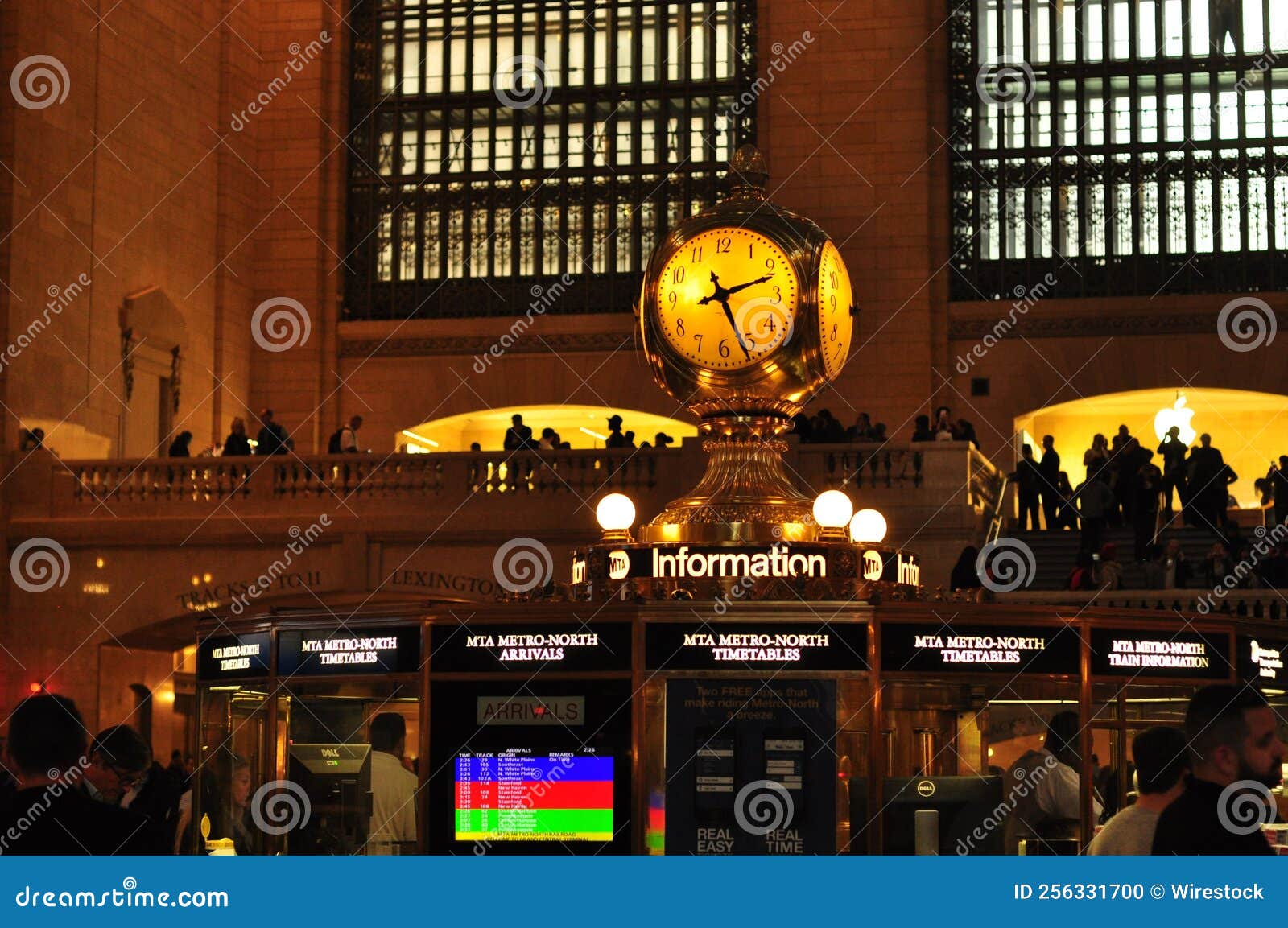Imposing Clock in Central Station in New York Editorial Image - Image ... Imposing Clock in Central Station in New York Editorial Image - Image ...