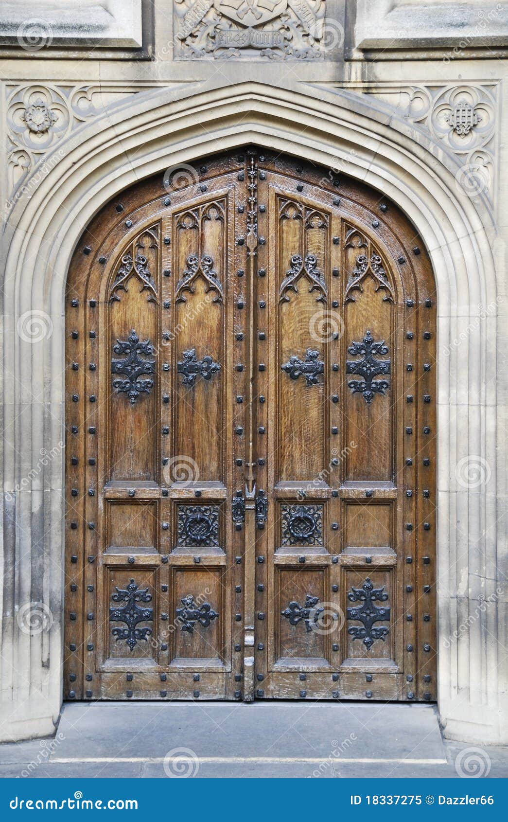 Imposing Doorway stock image. Image of access, cathedral - 18337275