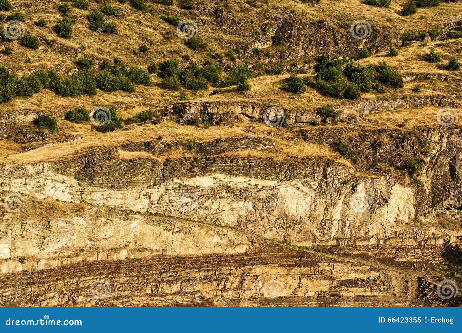 Imposing Layers of Mountain Rock Cliffs Stock Image - Image of outdoors ...