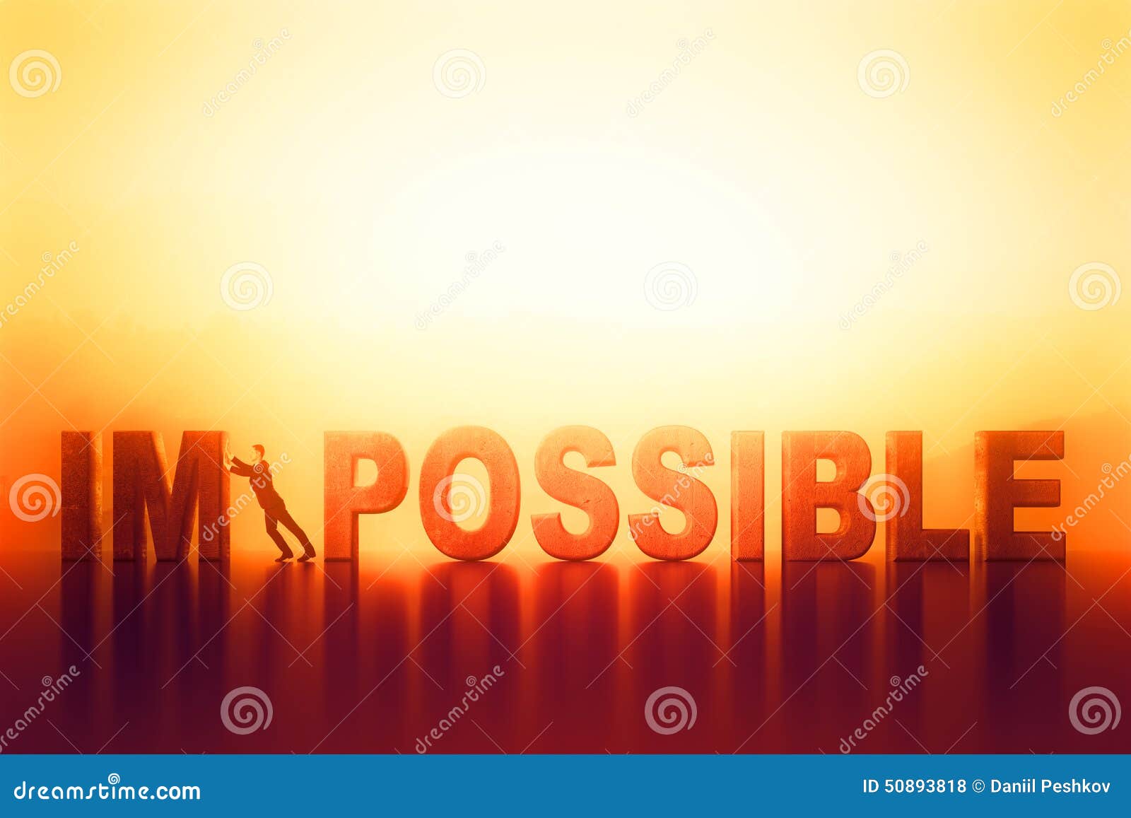 Impossible stock photo. Image of finger, career, male - 50893818