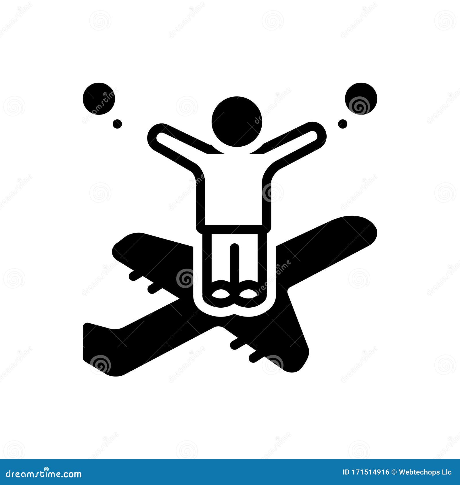 Black Solid Icon For Impossible, Hardly And Possible Vector ...