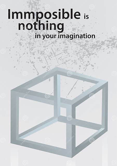 Impossible object stock illustration. Illustration of impossible - 11376860