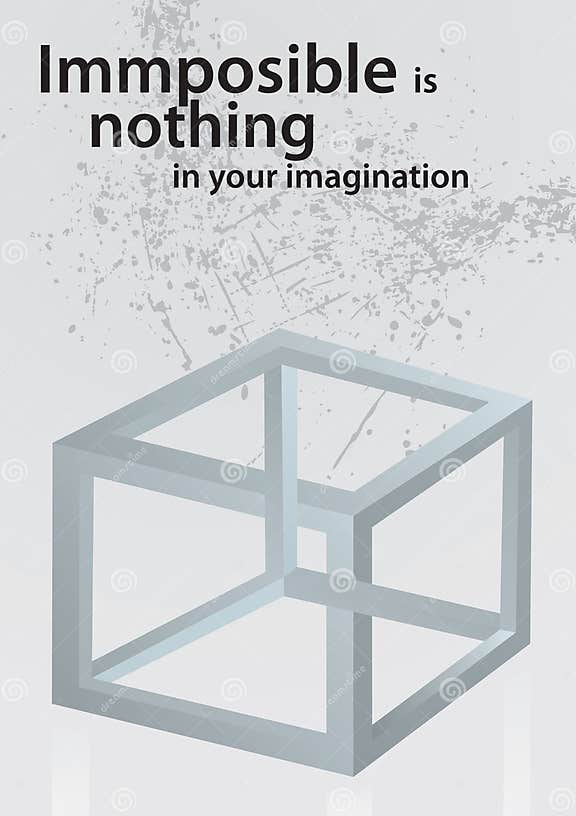 Impossible object stock illustration. Illustration of impossible - 11376860