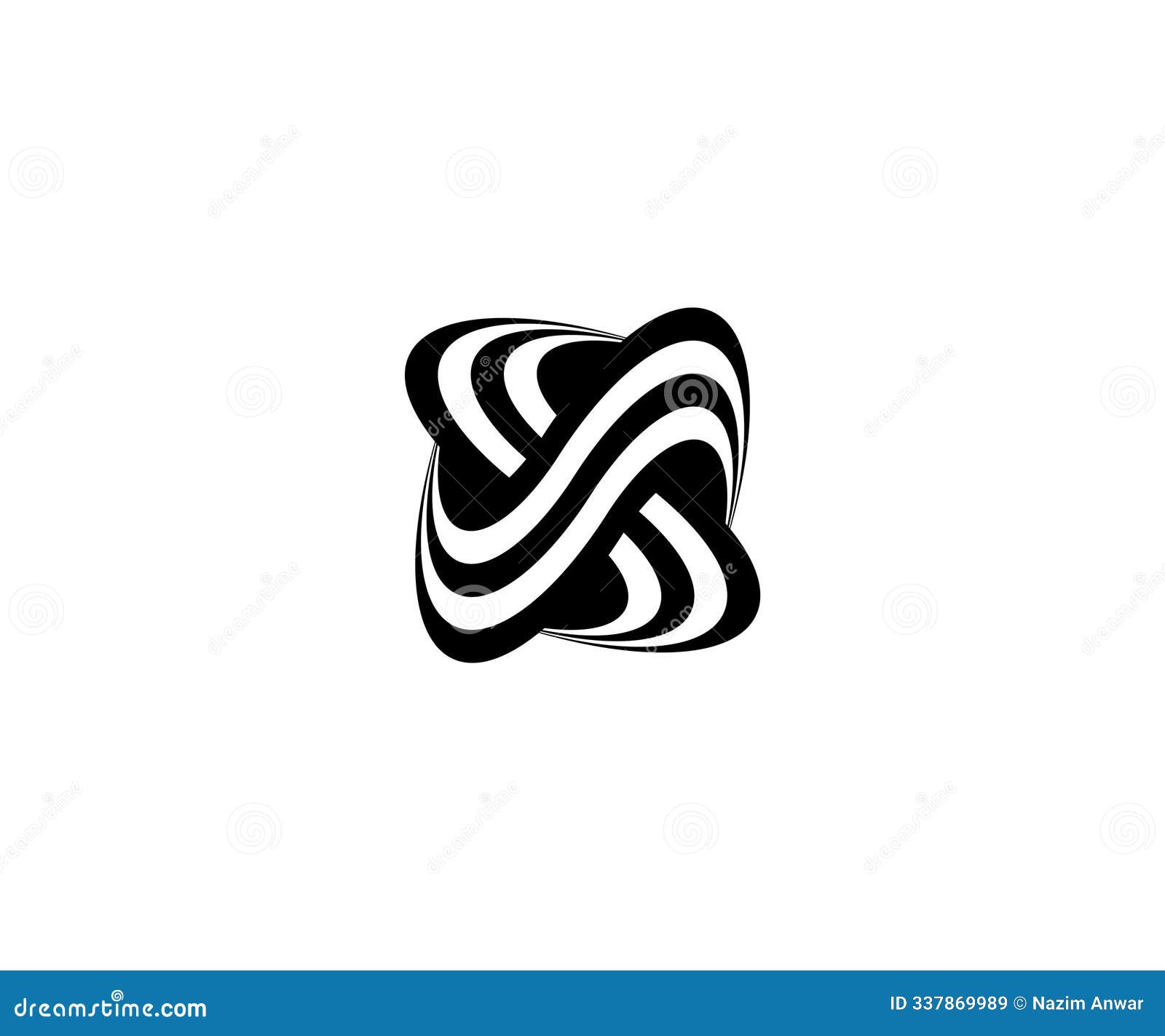 Impossible Optical Illusion Shapes. Logo. Optical Art Objects ...