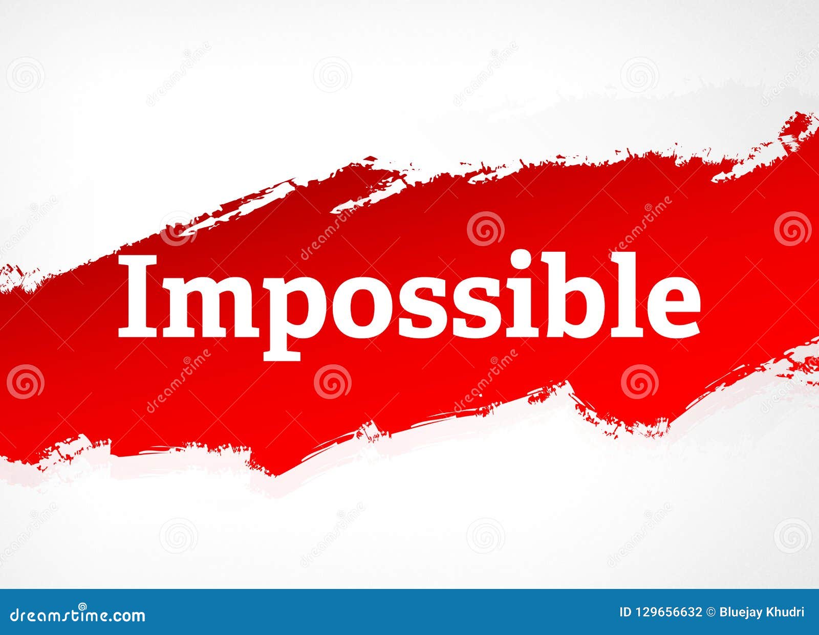 Impossible Red Brush Abstract Background Illustration Stock ...