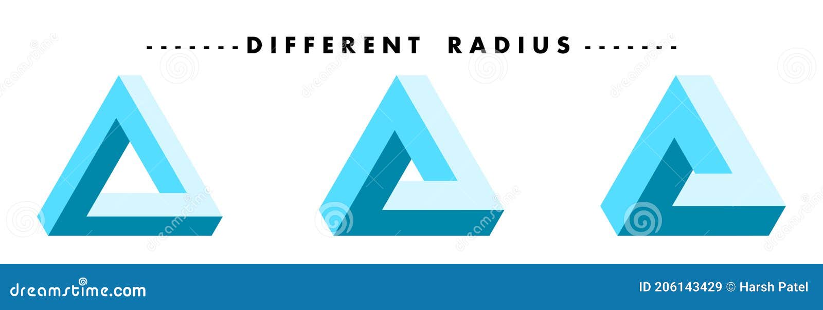 Triangle Penrose Loop Logo Sign Symbol Icon Stock Image | CartoonDealer ...