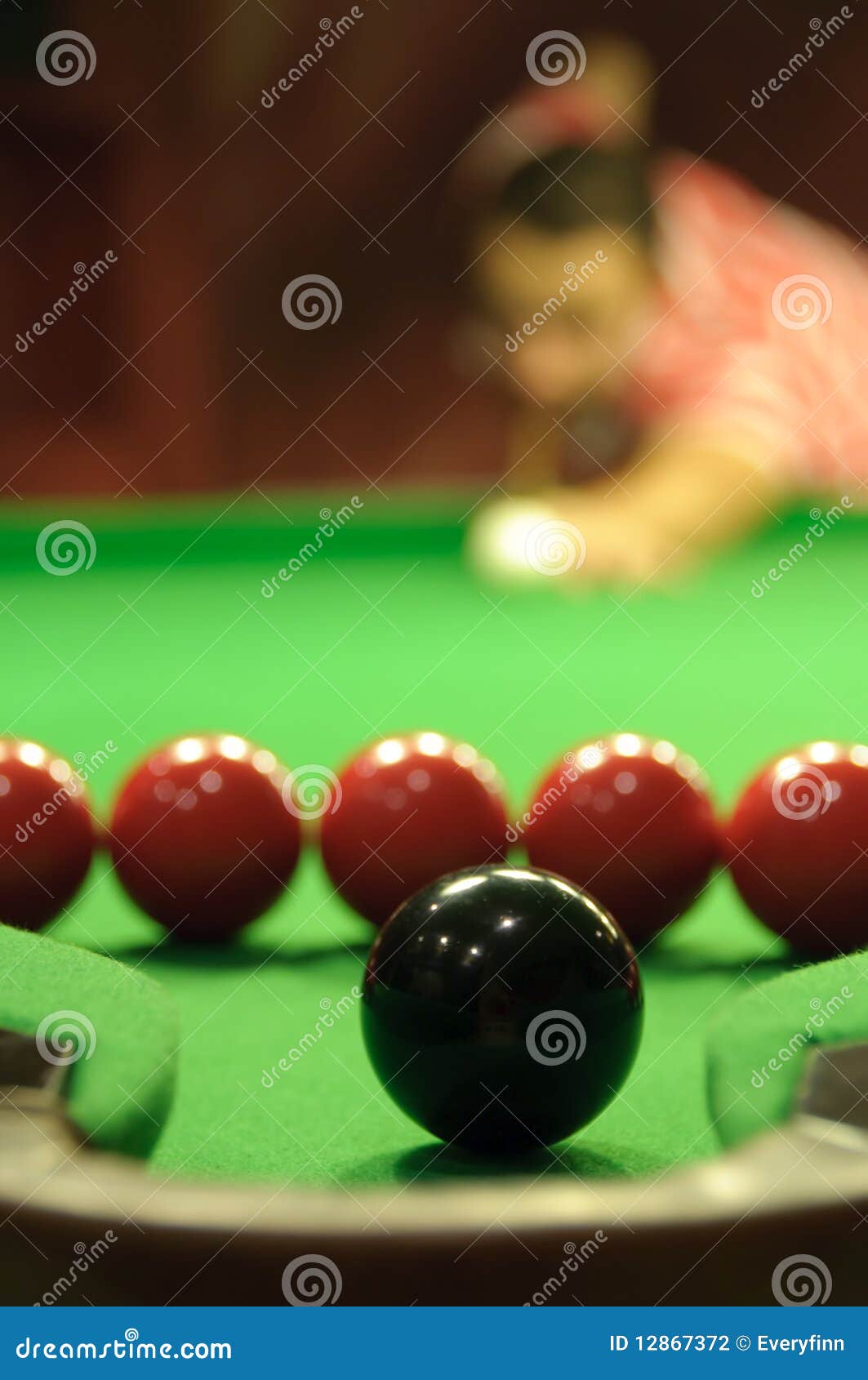 Impossible shot stock photo. Image of billiards, playing - 12867372