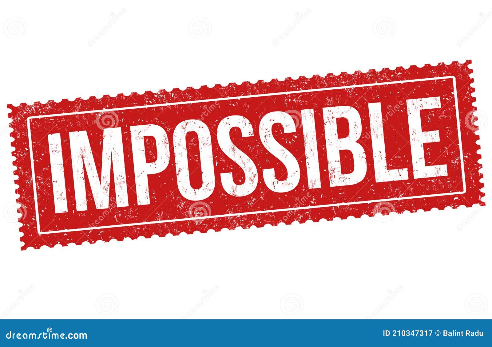 Impossible Sign Stock Image | CartoonDealer.com #10212253