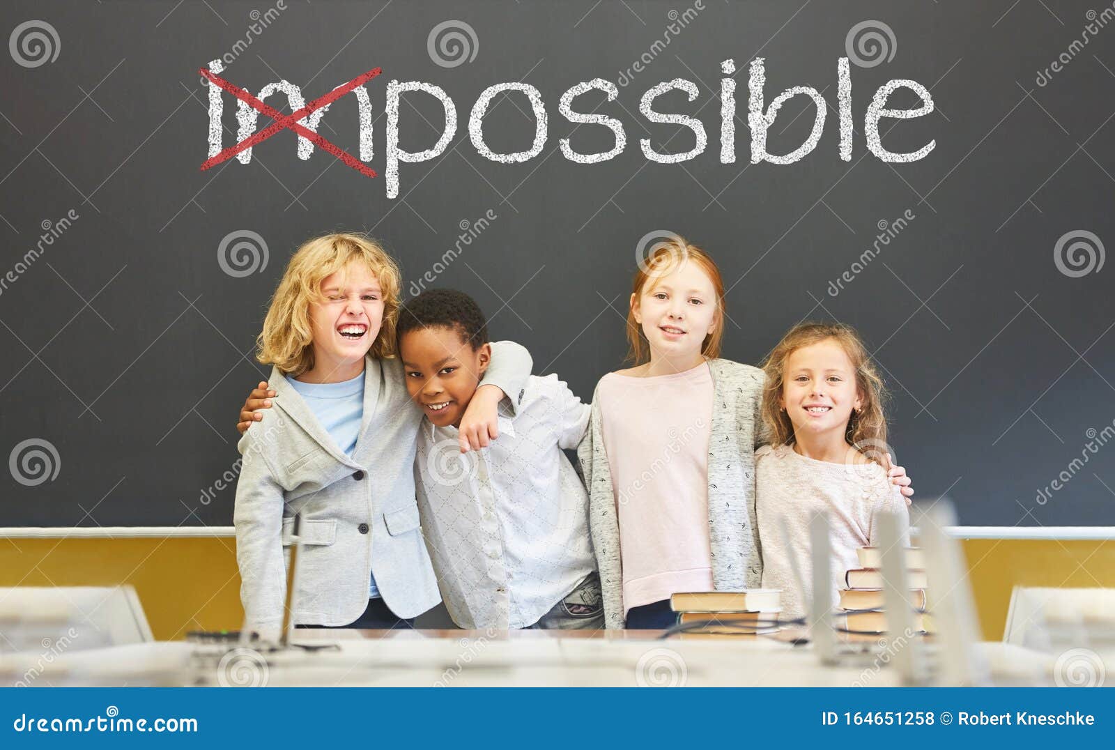 From Impossible To Possible As a Success Concept Stock Photo - Image of ...