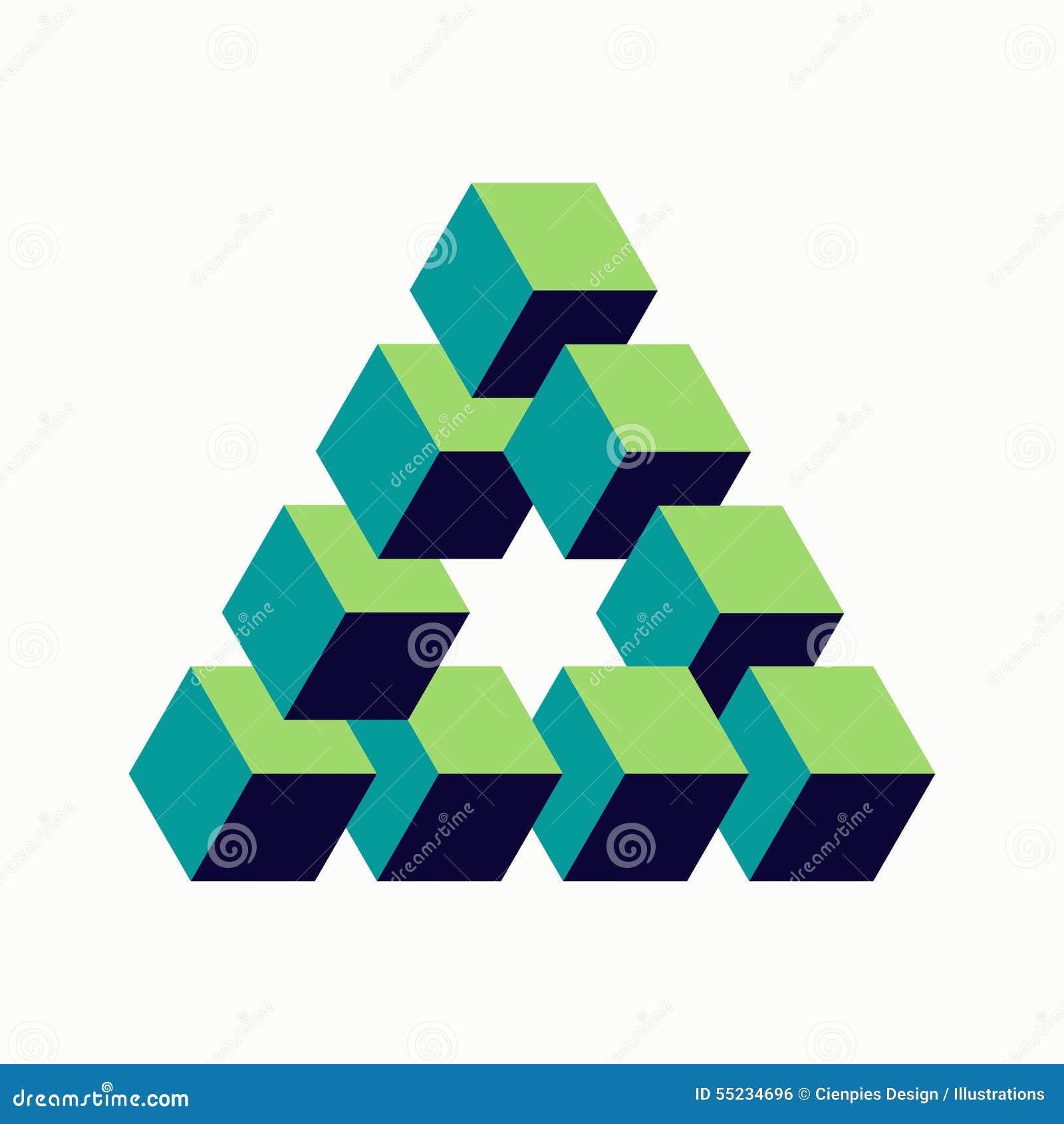 Impossible Triangle Stock Photo | CartoonDealer.com #16395822